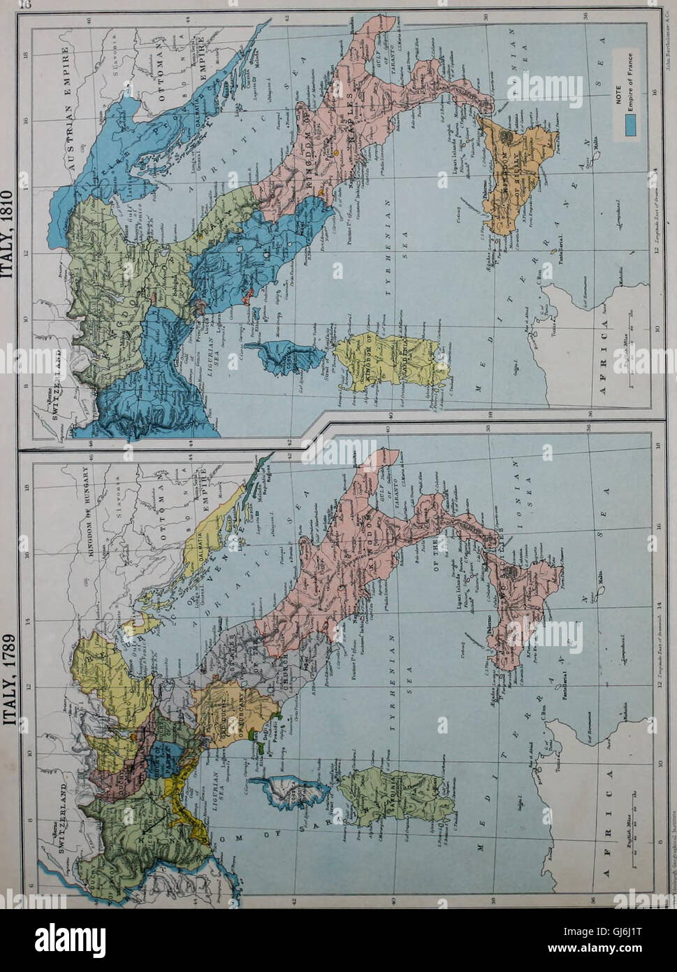 Europe 1789 map High Resolution Stock Photography and Images - Alamy