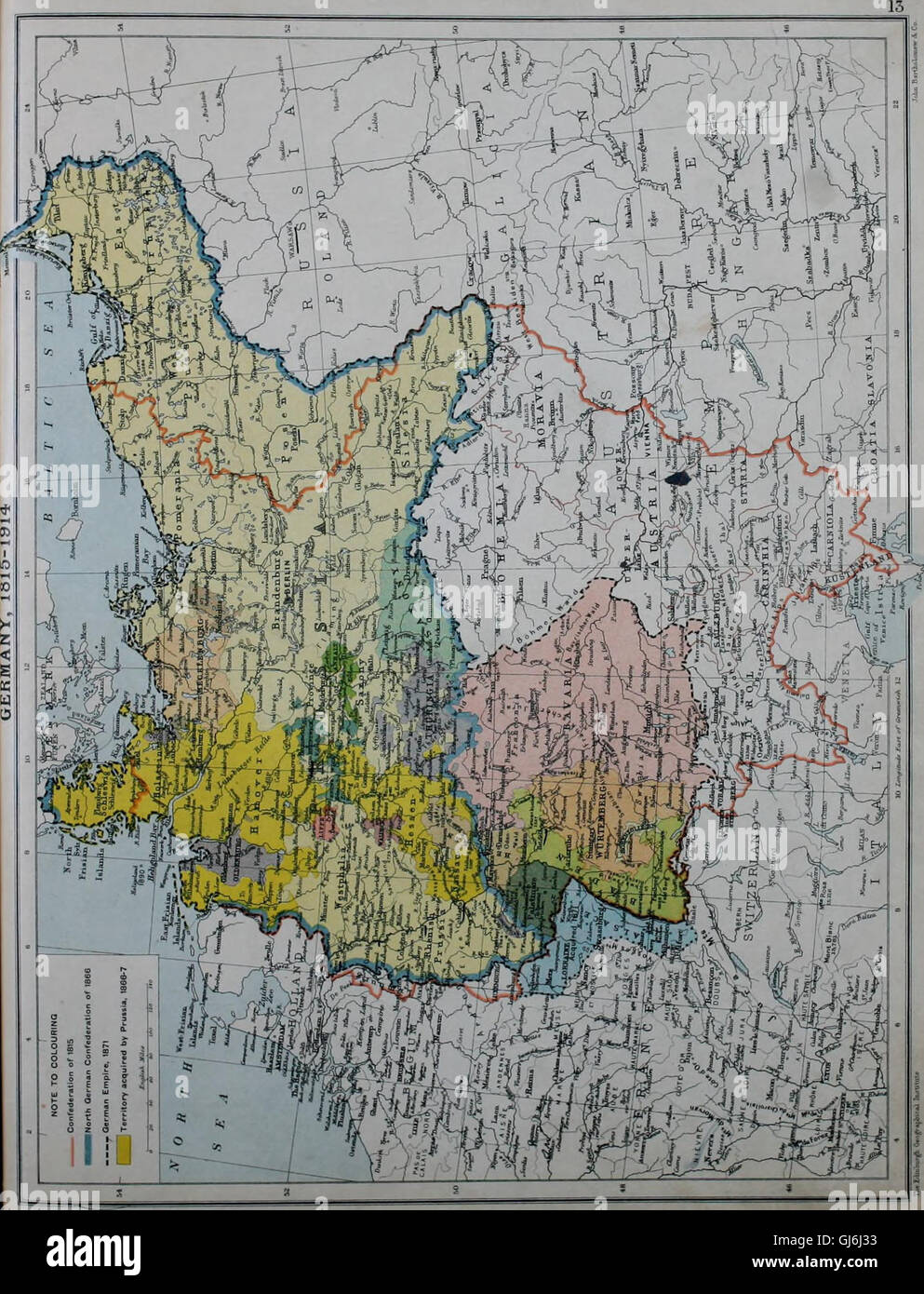 This 1915 historical atlas covers modern Europe from 1789 to 1914 ...