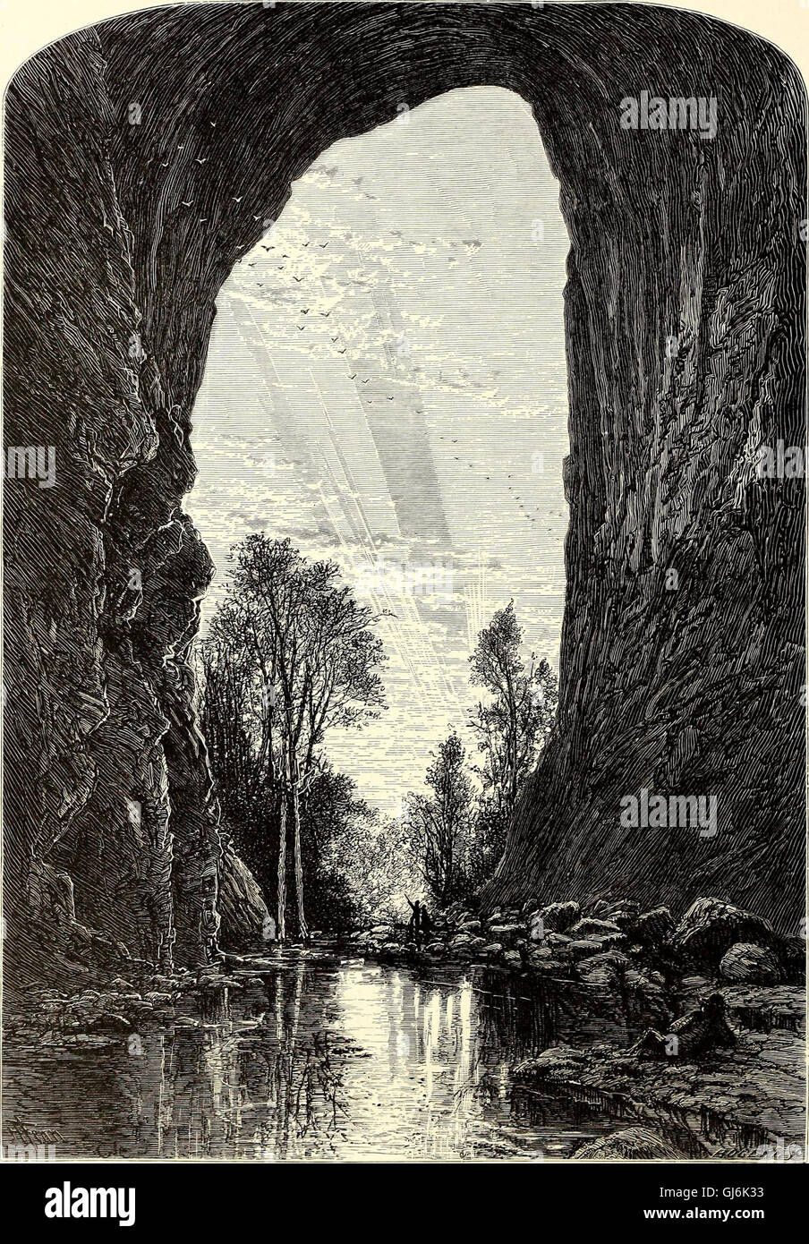 Picturesque America (1872) captures the natural beauty and diverse ...