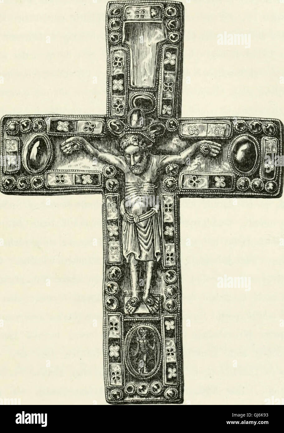 This 1896 German work discusses Byzantine glass mosaics, focusing on ...