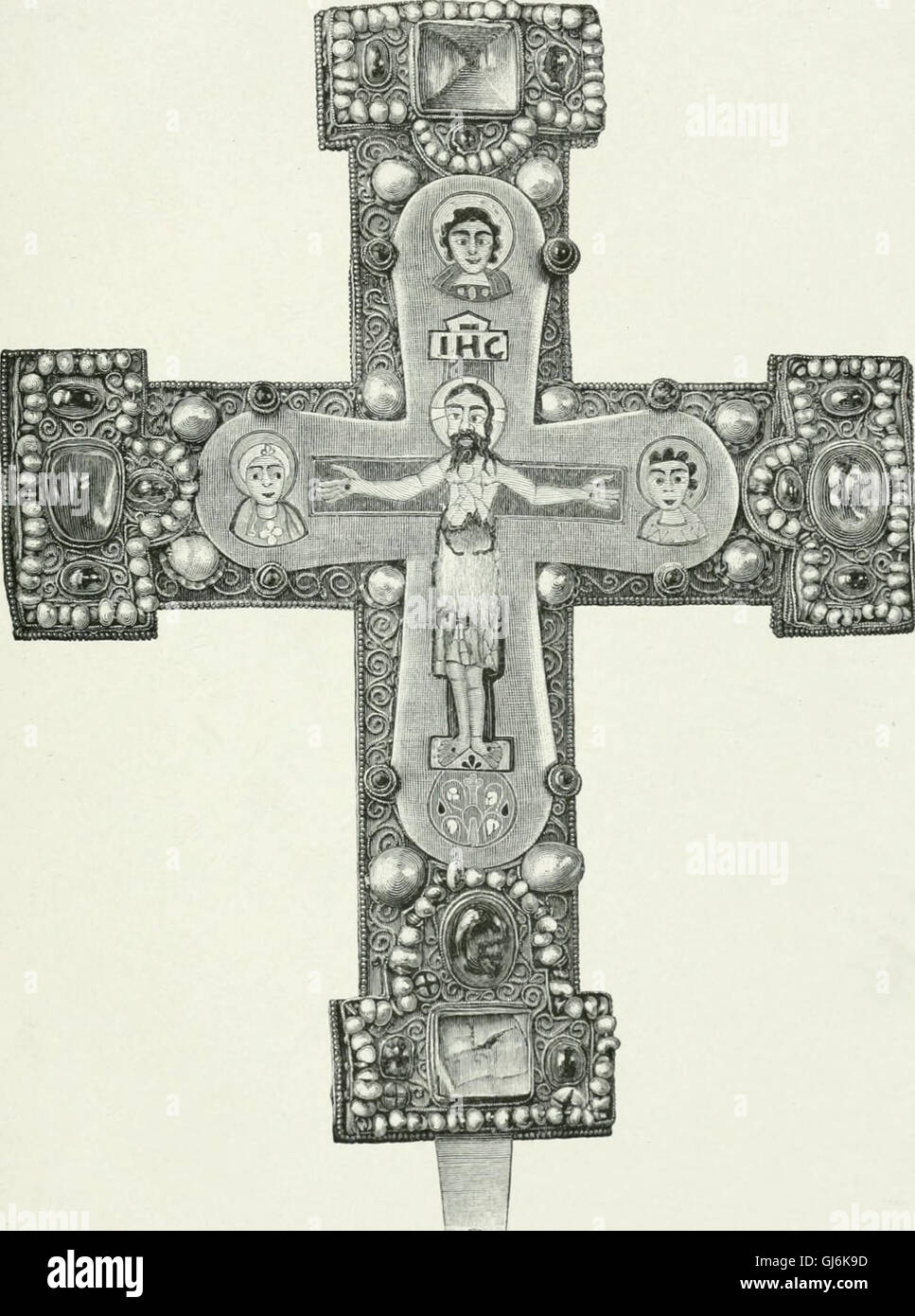 This 1896 German study focuses on Byzantine cell gluing techniques ...