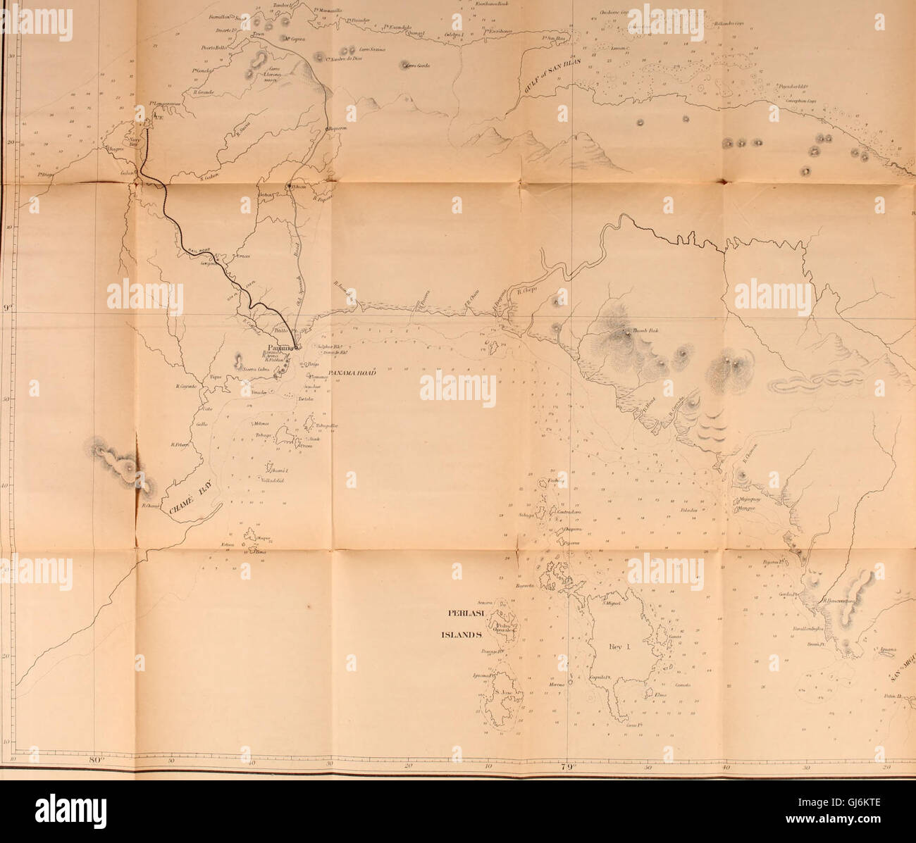 Interoceanic map hi-res stock photography and images - Alamy