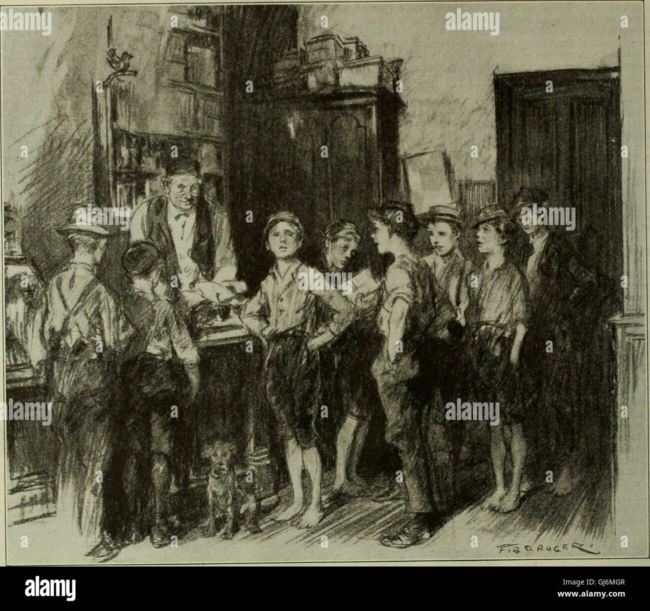 The Saturday evening post (1920 Stock Photo - Alamy