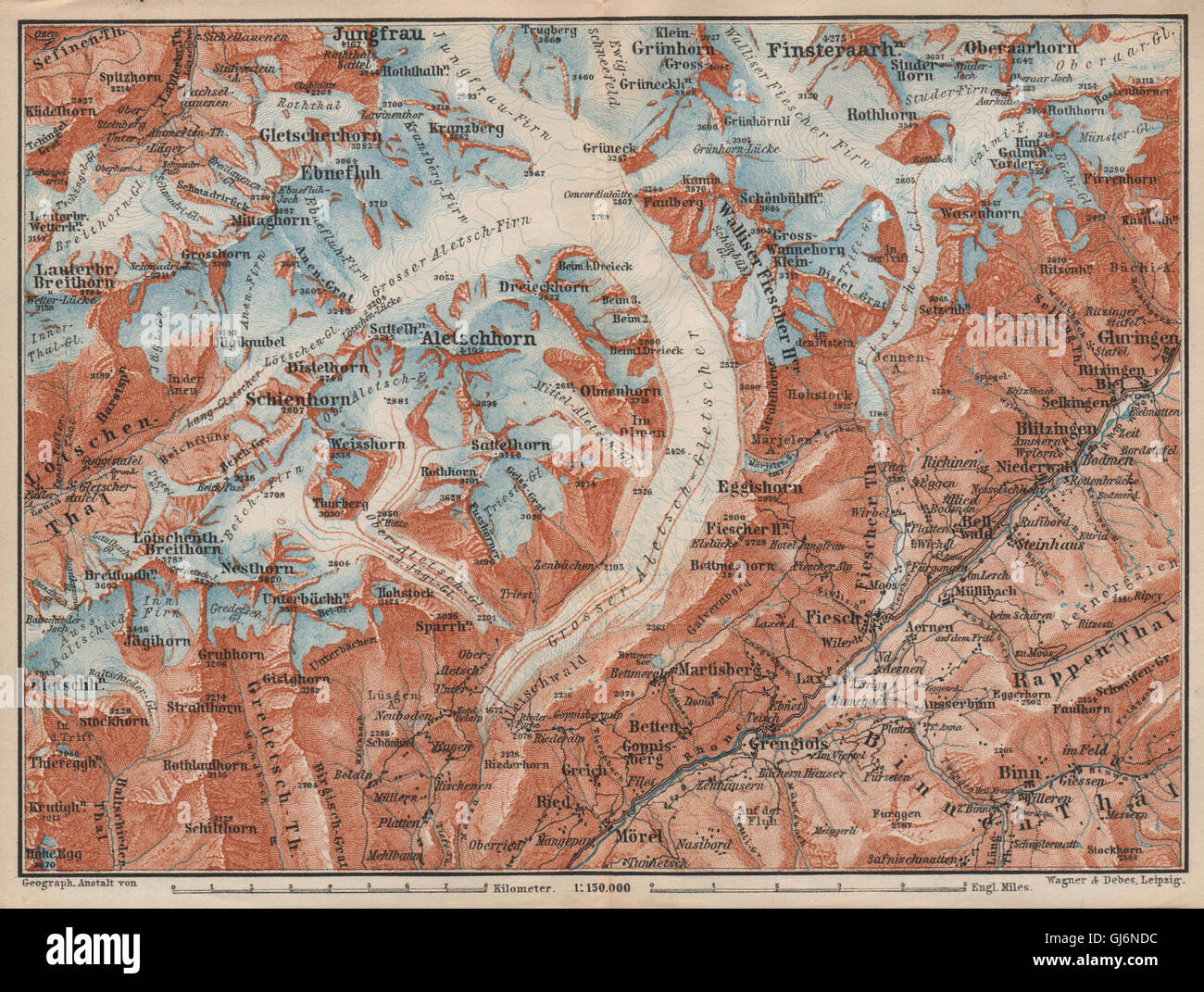 Jungfrau map hi-res stock photography and images - Alamy