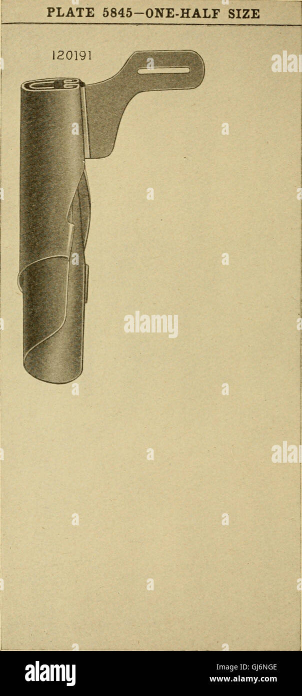 This 1922 list details the parts of specific machines, numbered from 44 ...