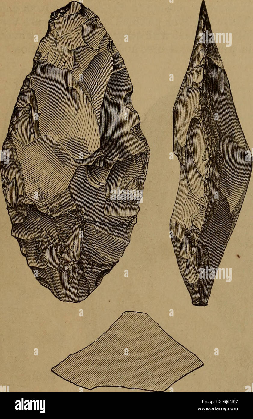 This 1872 work explores the ancient stone tools, weapons, and ornaments ...