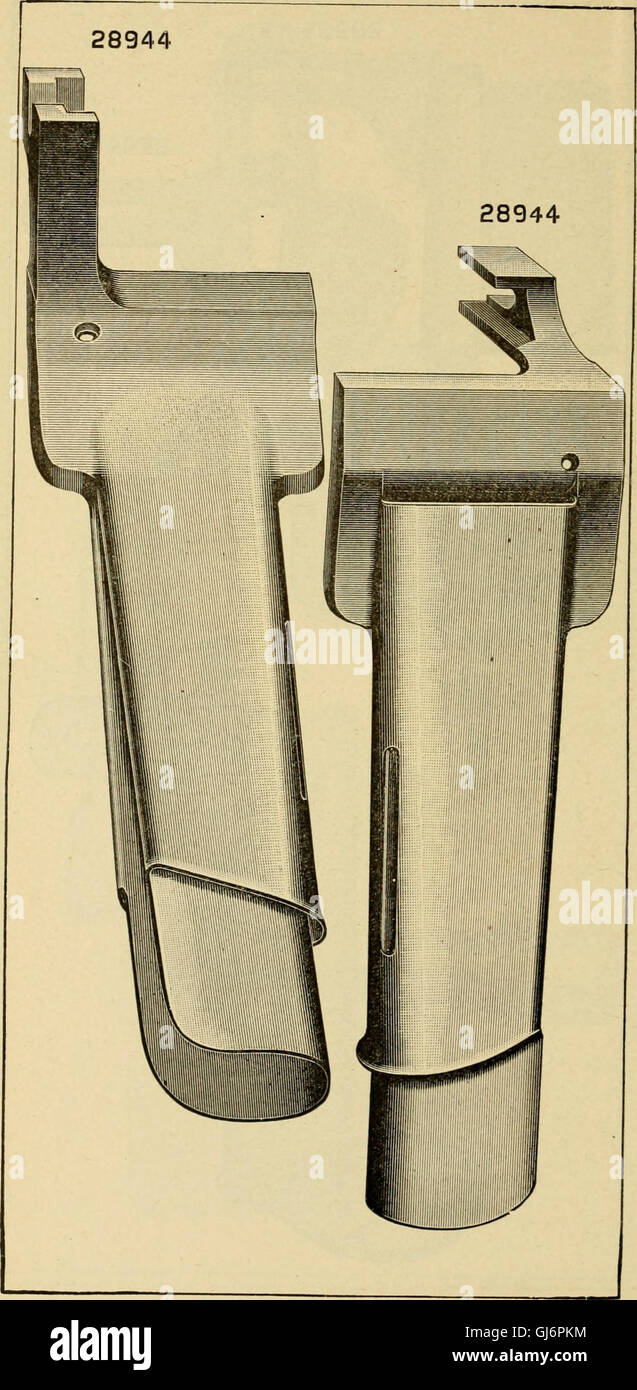 This technical list details the parts of various machines numbered 44-1 ...