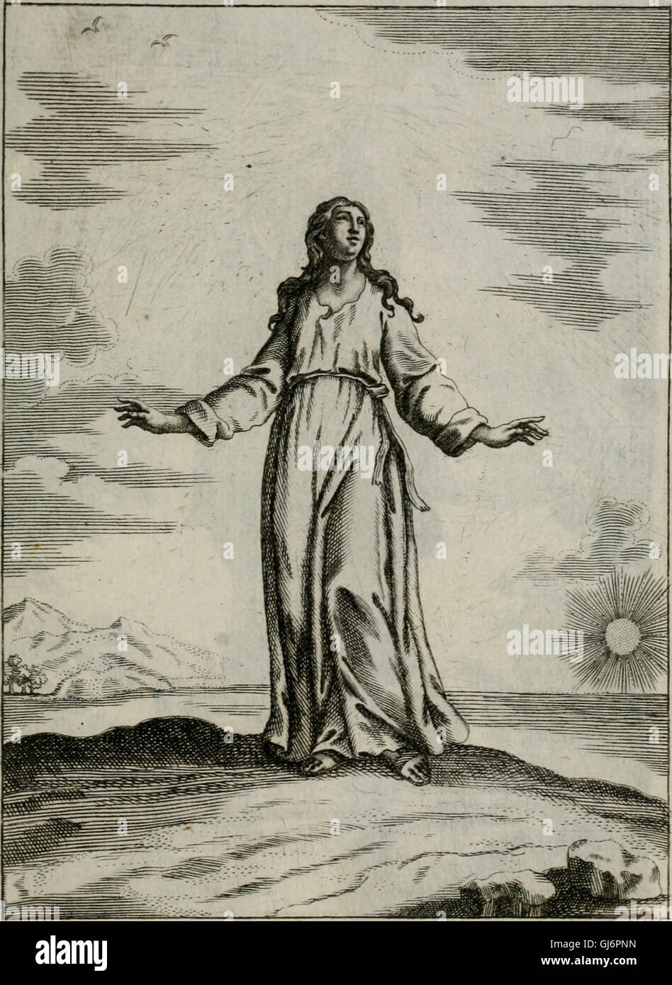 Ichnographia emblematica triplicis ad deum hi-res stock photography and ...