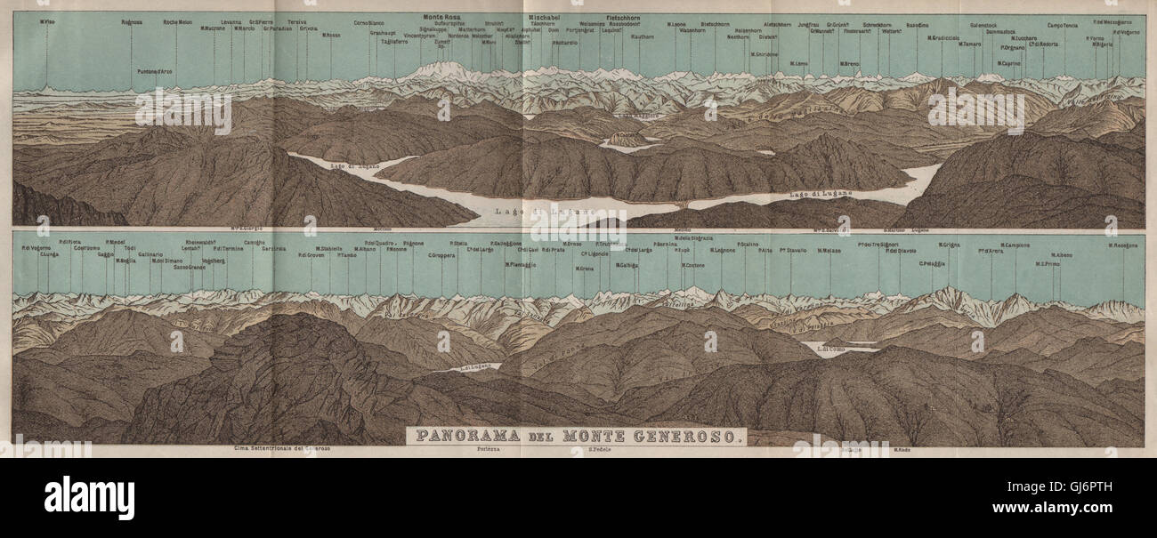 Varese map hi-res stock photography and images - Alamy