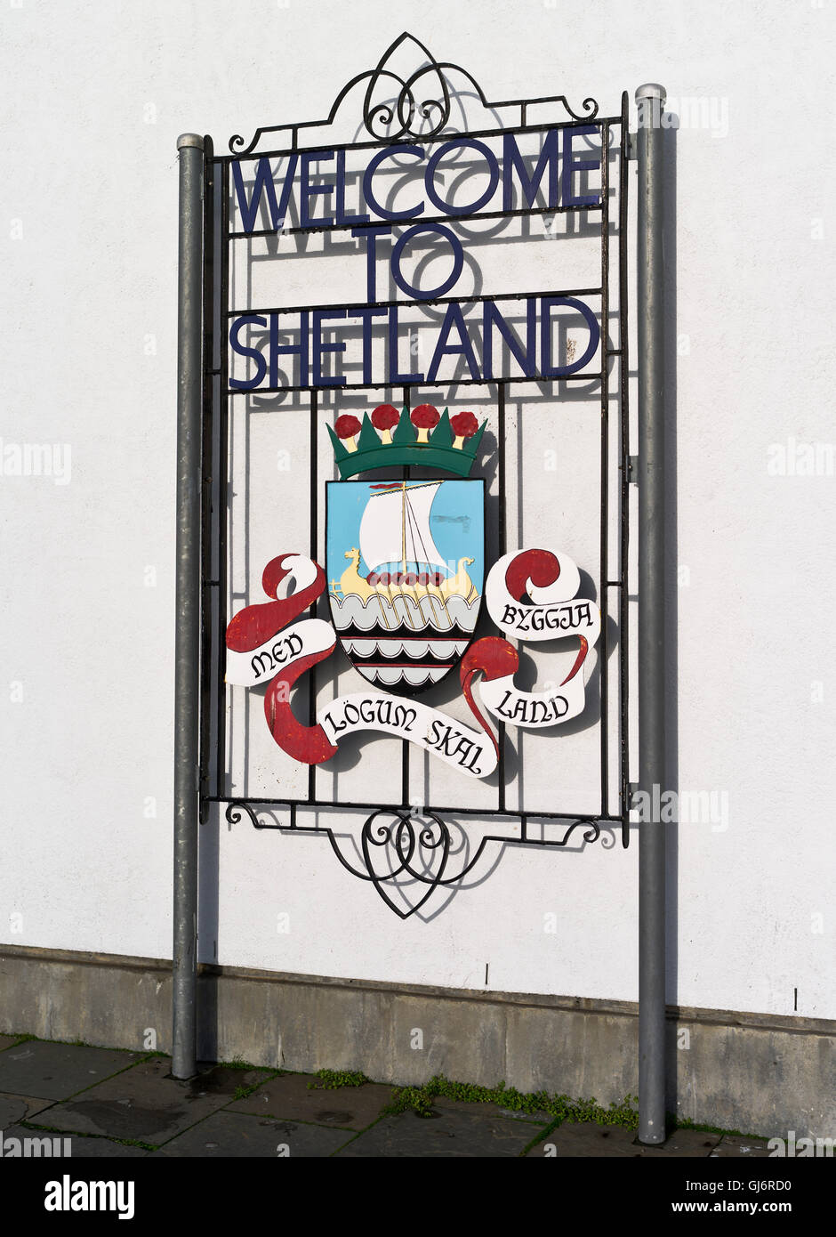 Shetland welcome hi-res stock photography and images - Alamy