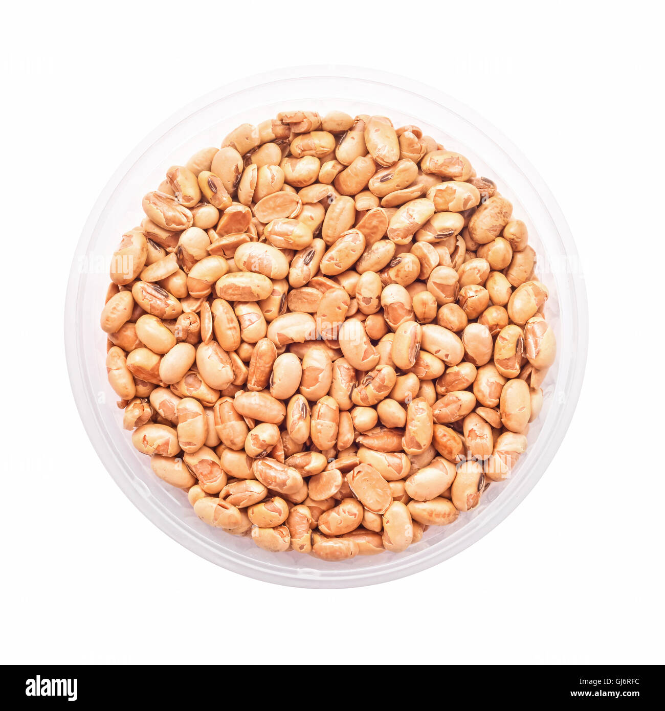 roasted soybeans isolated white Stock Photo - Alamy