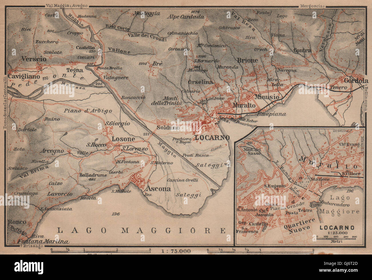 Locarno muralto hi-res stock photography and images - Alamy