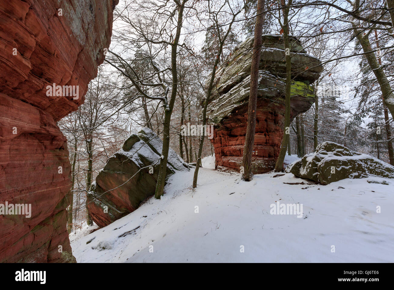 Altschlossfelsen old castle rocks hi-res stock photography and images ...