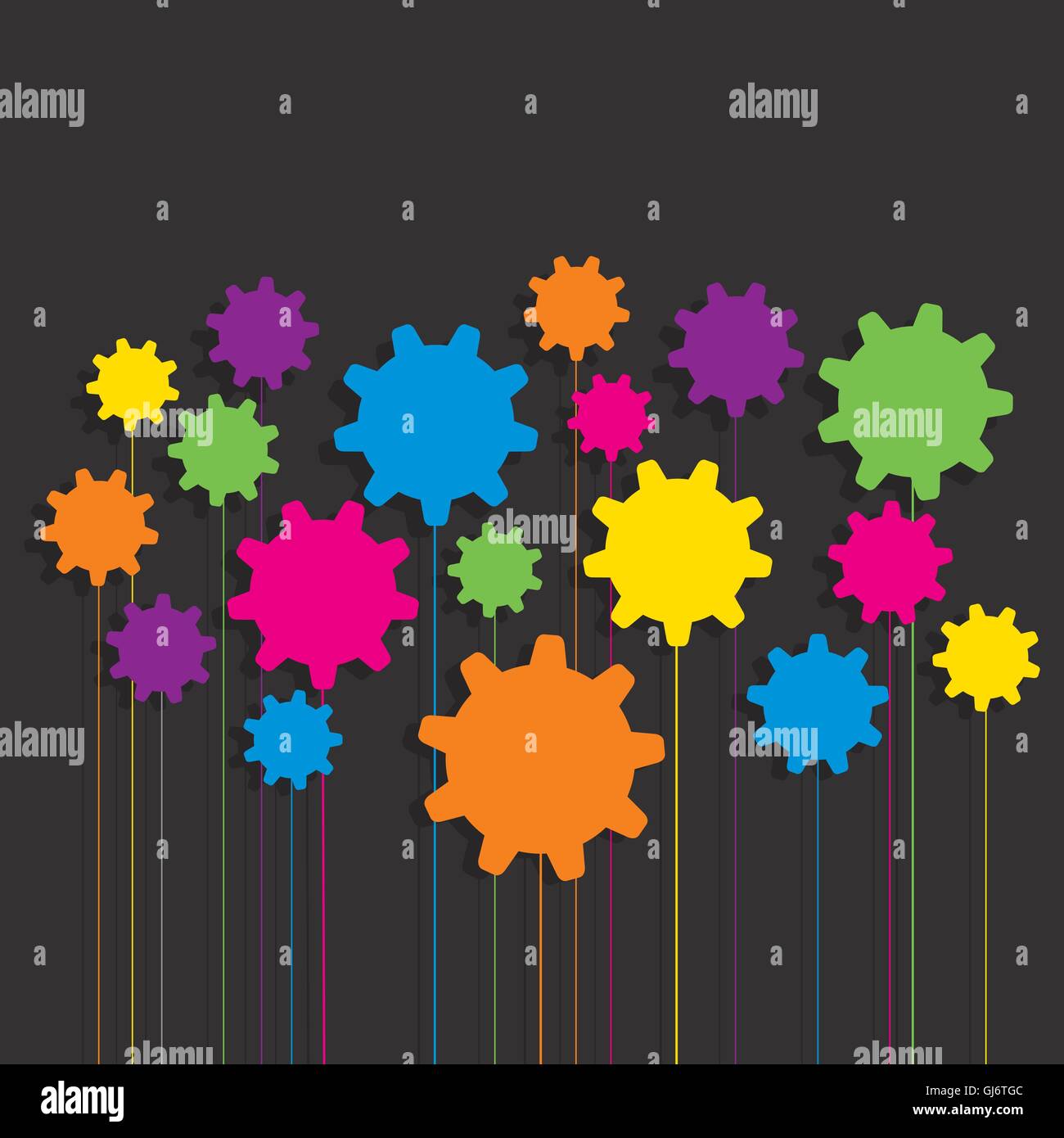Gear layout hi-res stock photography and images - Alamy