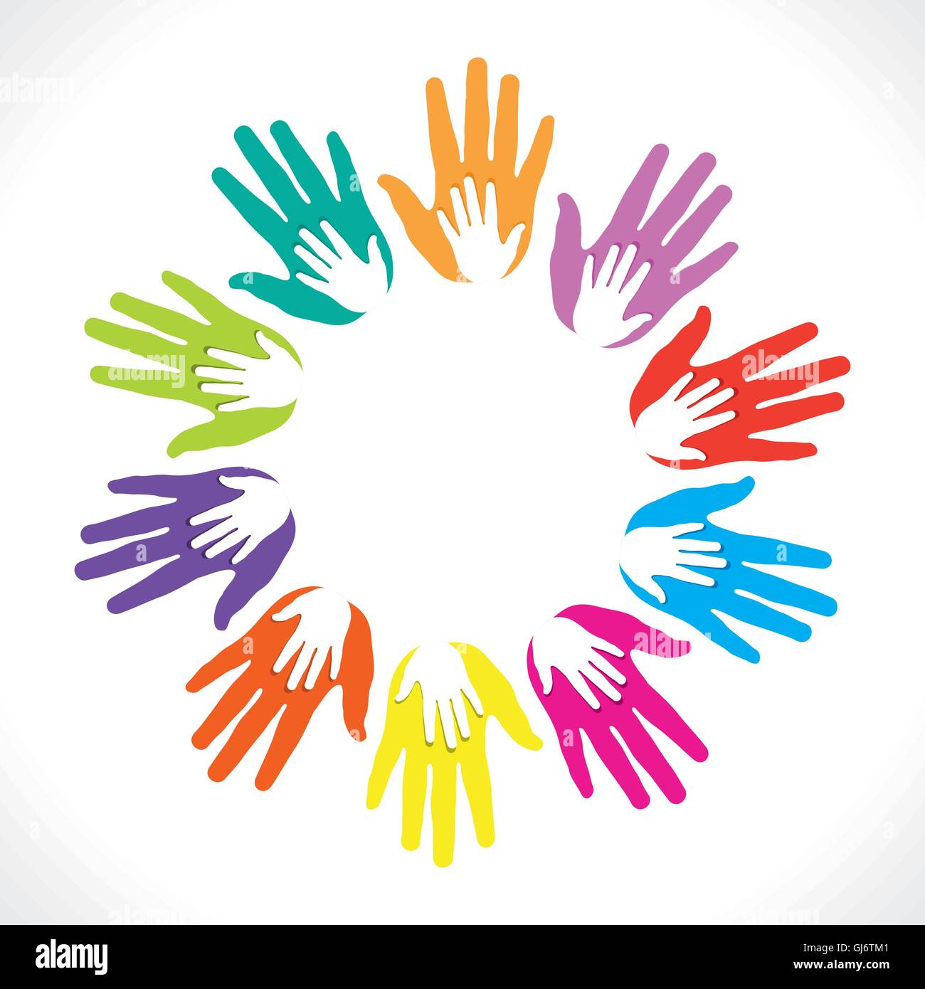 Hand round Stock Vector Images - Alamy