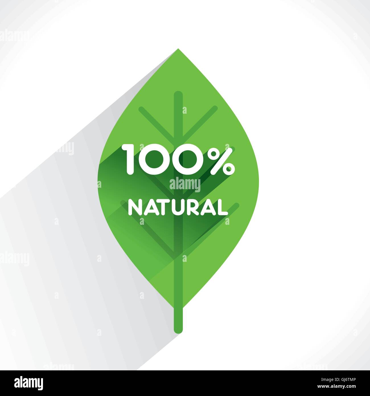 100 percent natural eco Stock Vector Images - Alamy