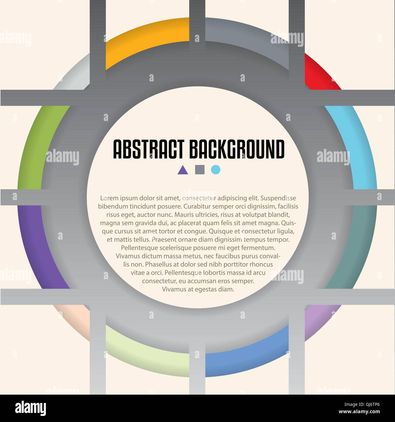 Cool background design with shaps and colors ideal for advertisi Stock ...