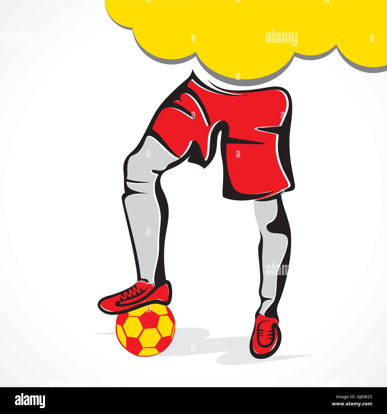 Bubble football sport game Stock Vector Images - Alamy