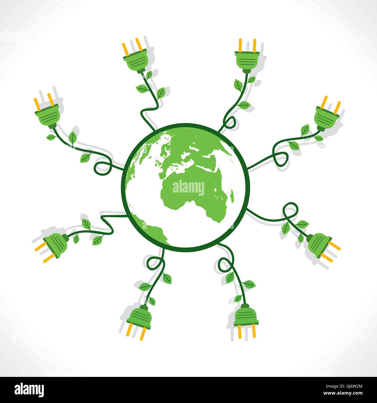 Save world innovation concept Stock Vector Images - Alamy