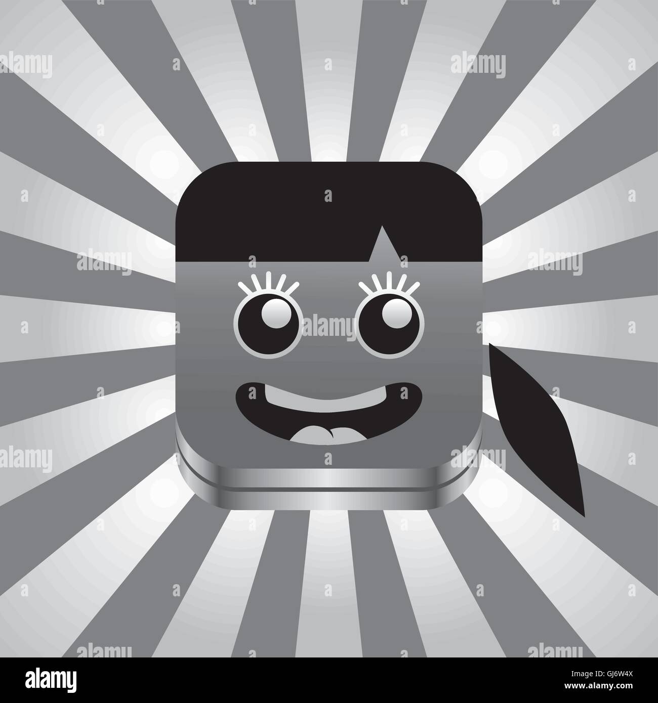 Avatar boy girl icon hi-res stock photography and images - Alamy