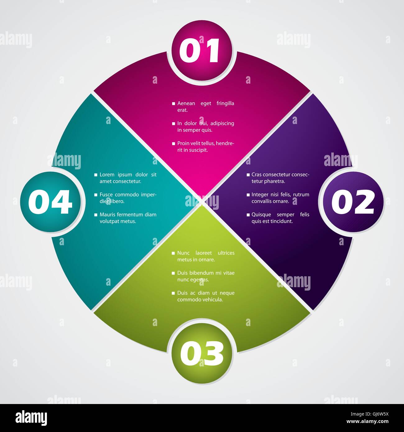 Numbered diagram Stock Vector Images - Alamy