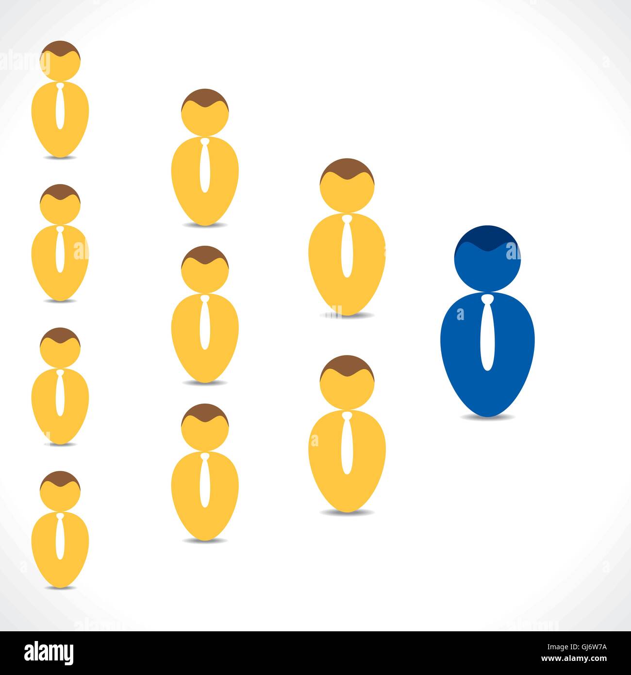 leadership concept background vector Stock Vector Image & Art - Alamy