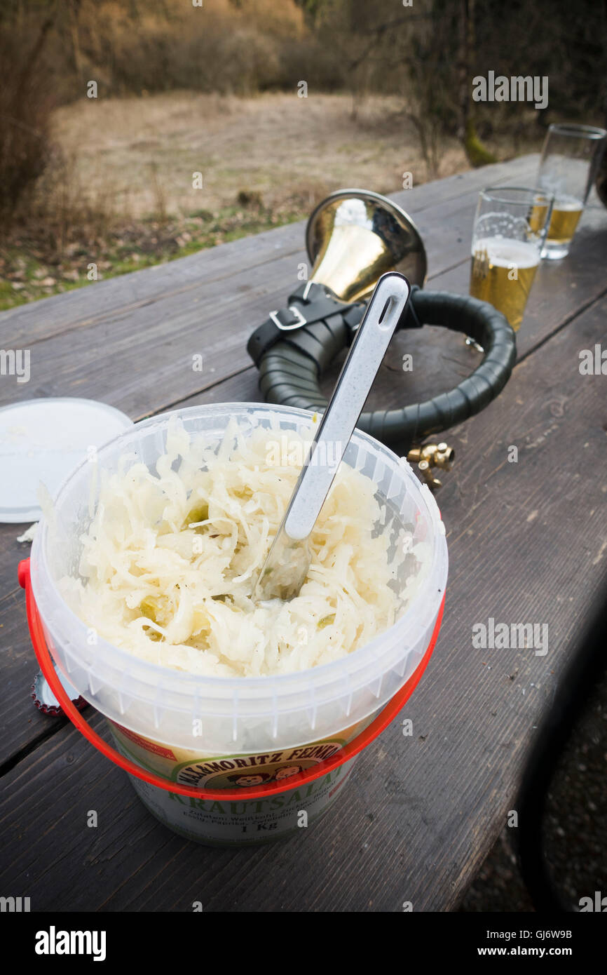 Coleslaw and bugle with hi-res stock photography and images - Alamy