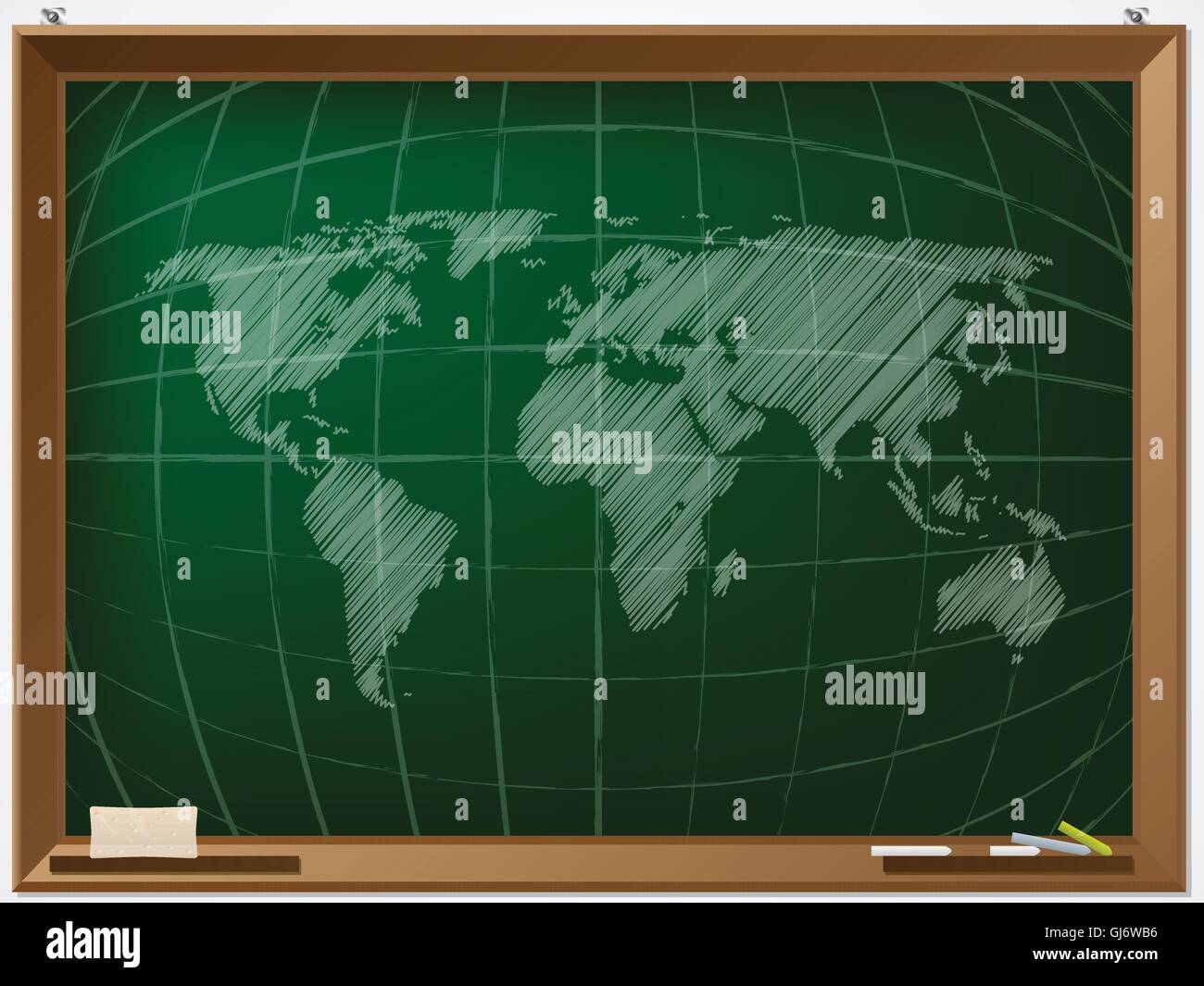 World map drawn on chalcboard Stock Vector Image & Art - Alamy World map drawn on chalcboard Stock Vector Image & Art - Alamy