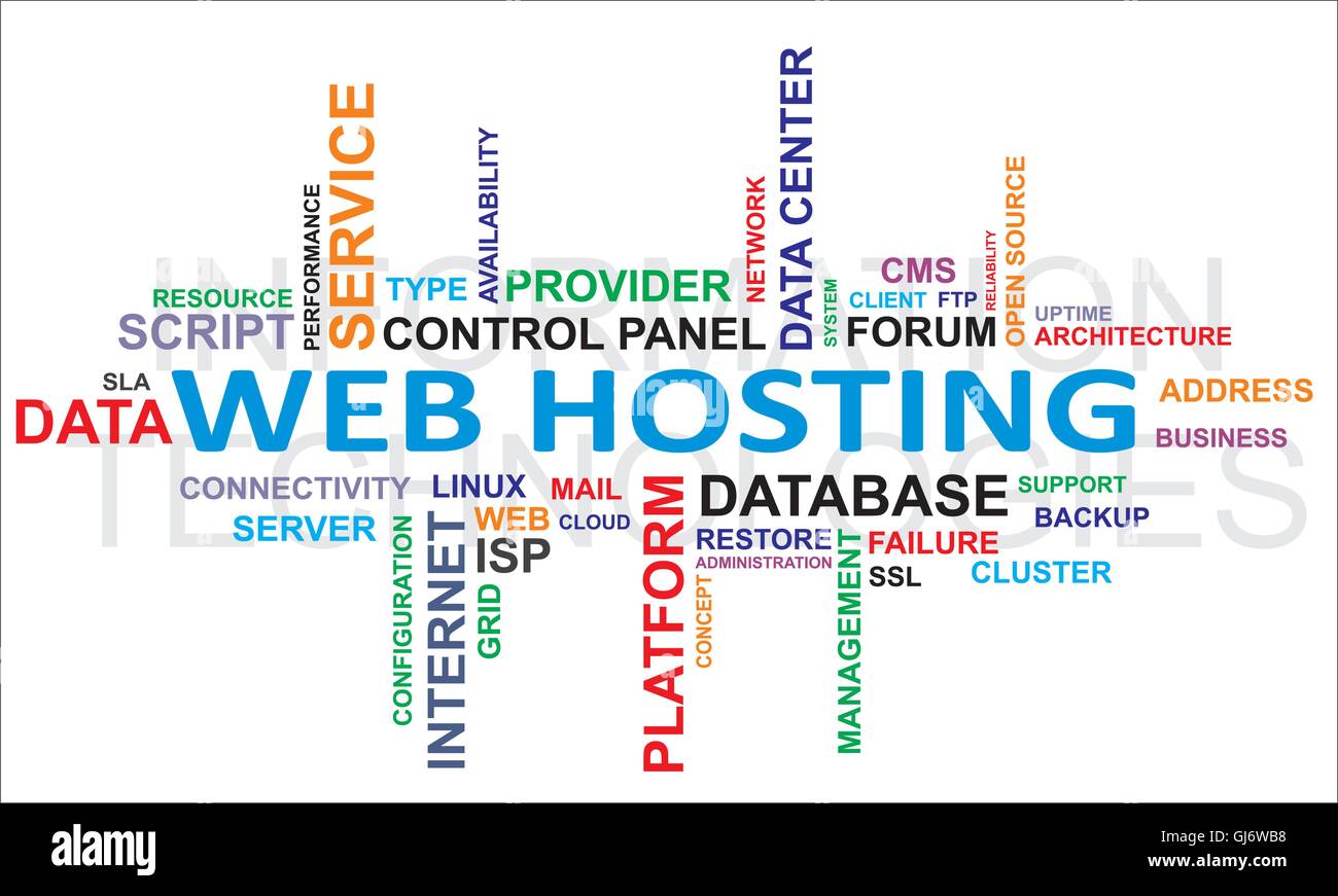 Cloud server hosting Stock Vector Images - Alamy