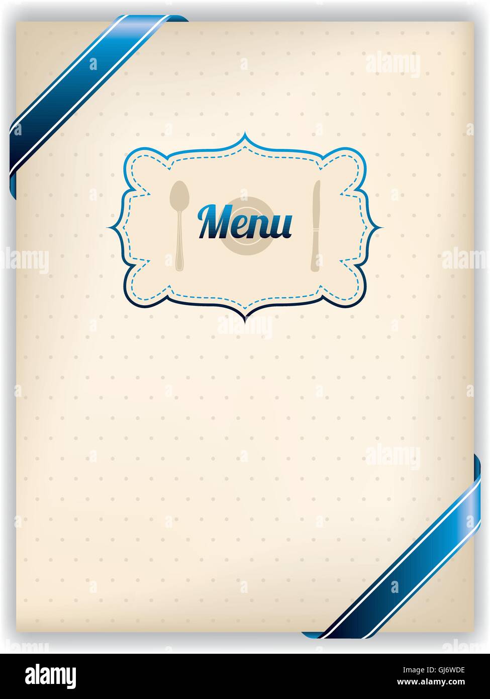 Menu dessert in restaurant Stock Vector Images - Alamy