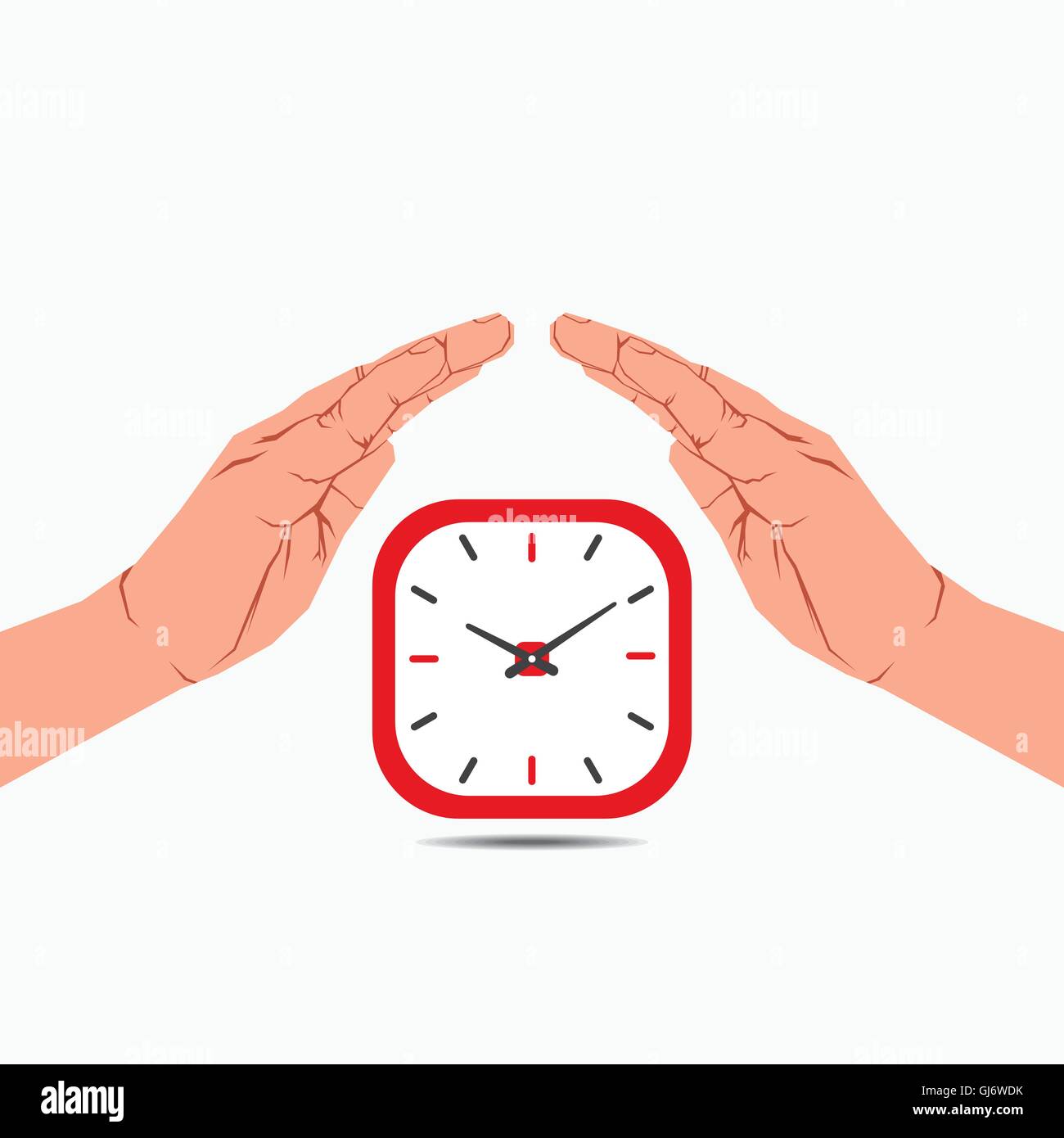 Close up abstract hand Stock Vector Images - Alamy