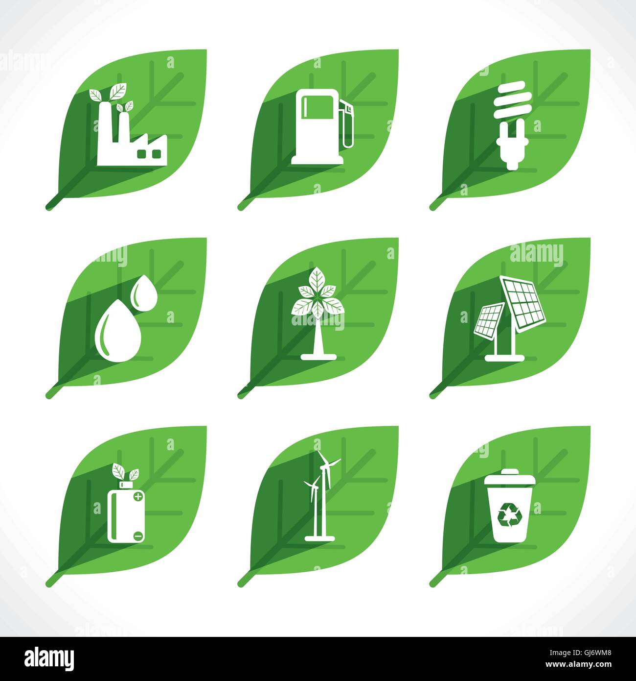 green energy generate icon design concept Stock Vector Image & Art - Alamy