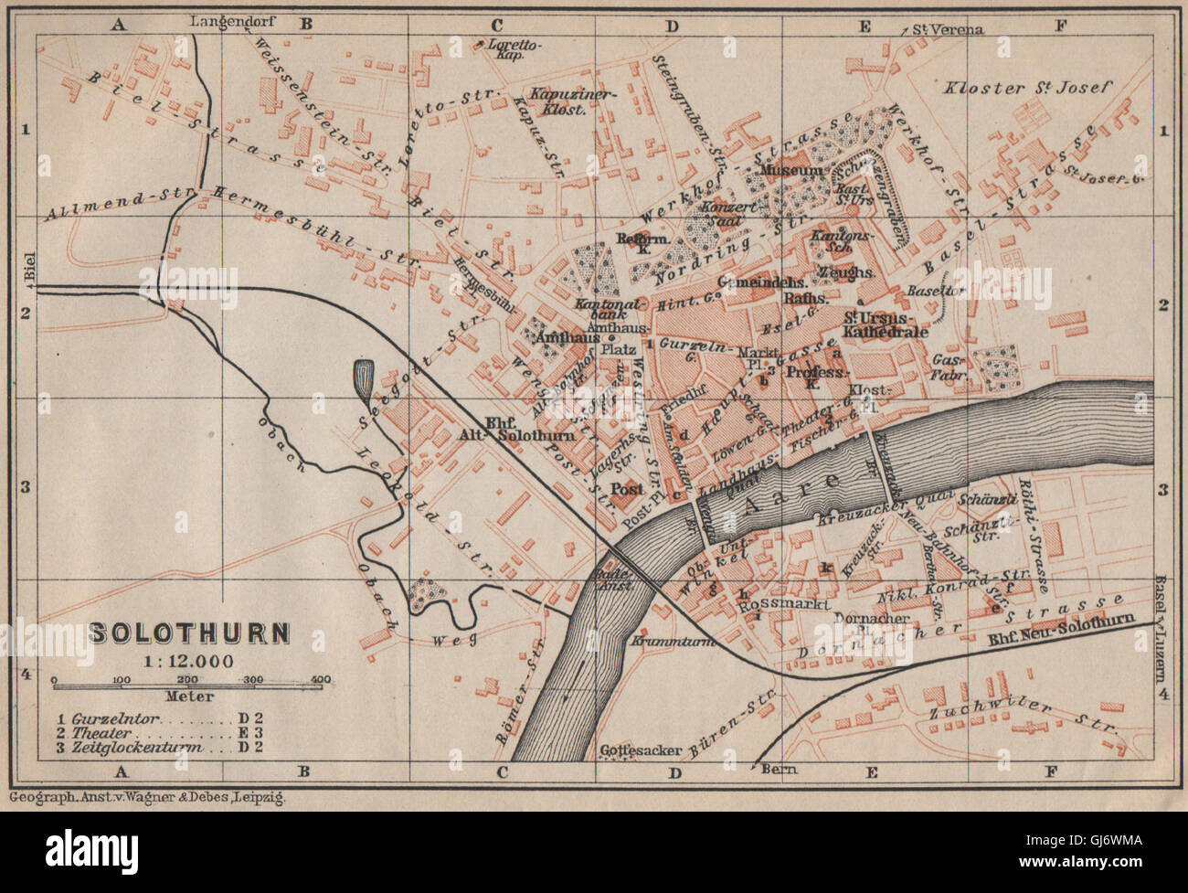 Stadtplan schweiz hi-res stock photography and images - Alamy
