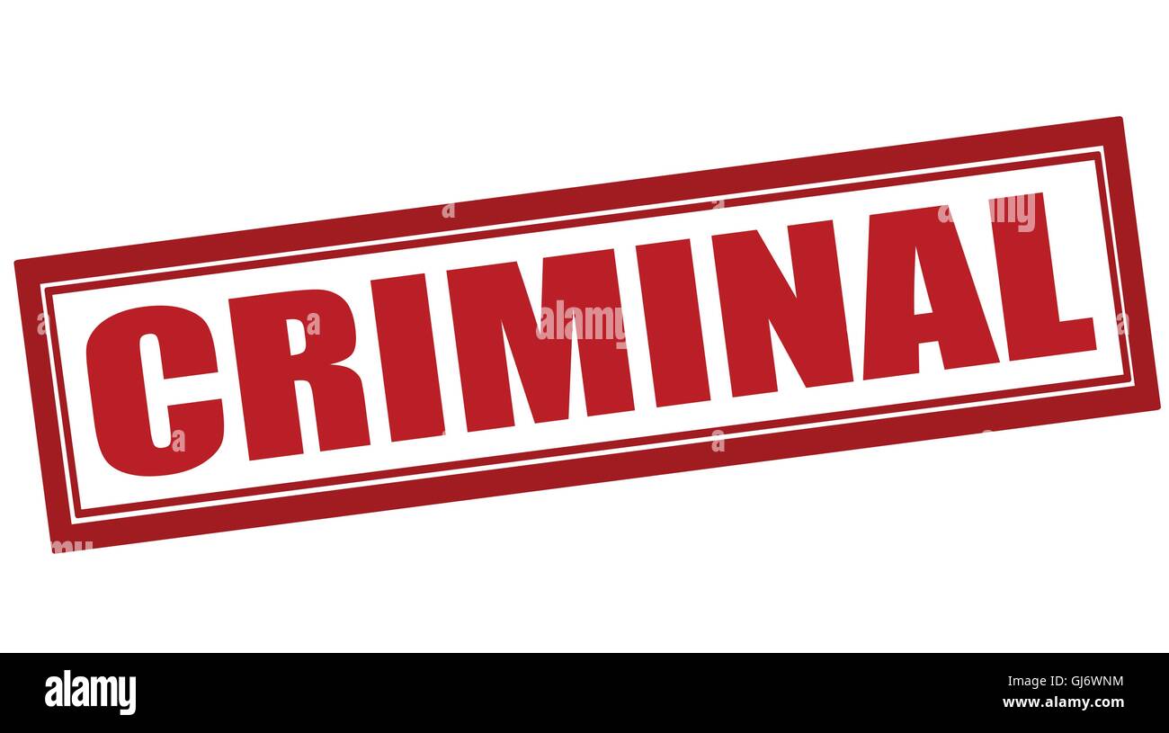 Criminal symbol Stock Vector Images - Alamy