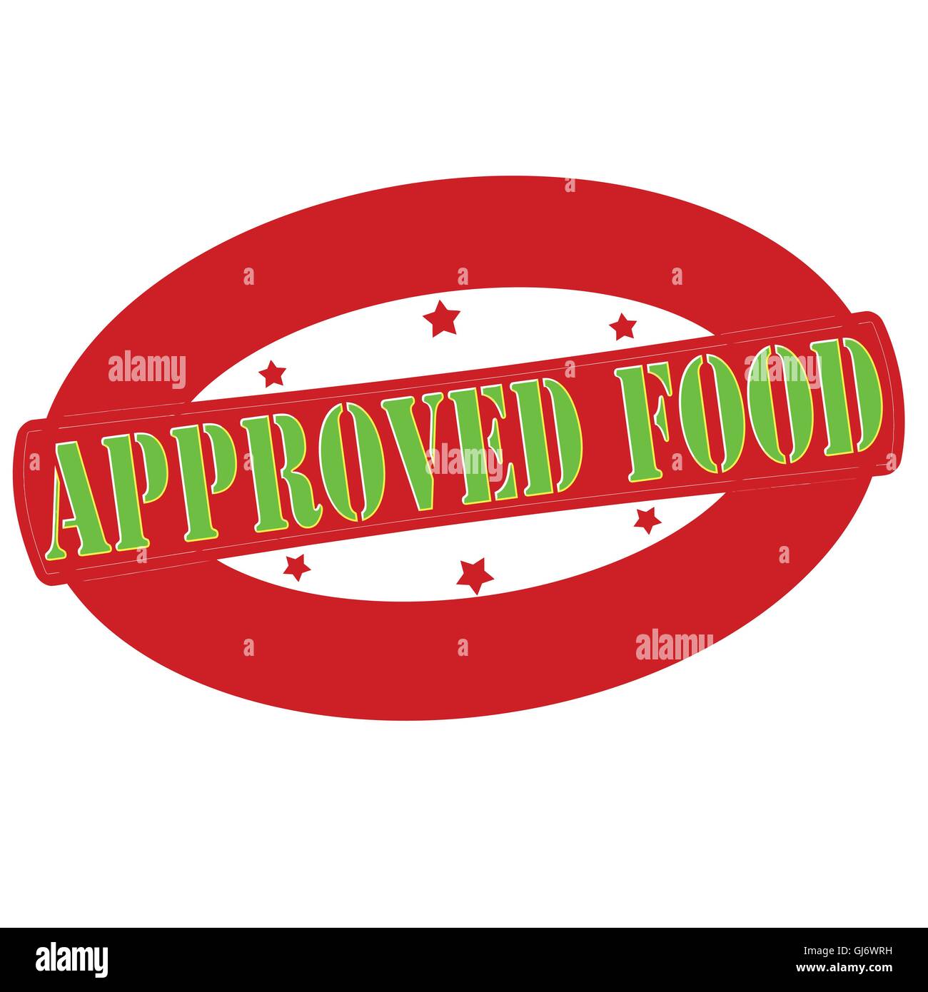 Approved food Stock Vector Images - Alamy
