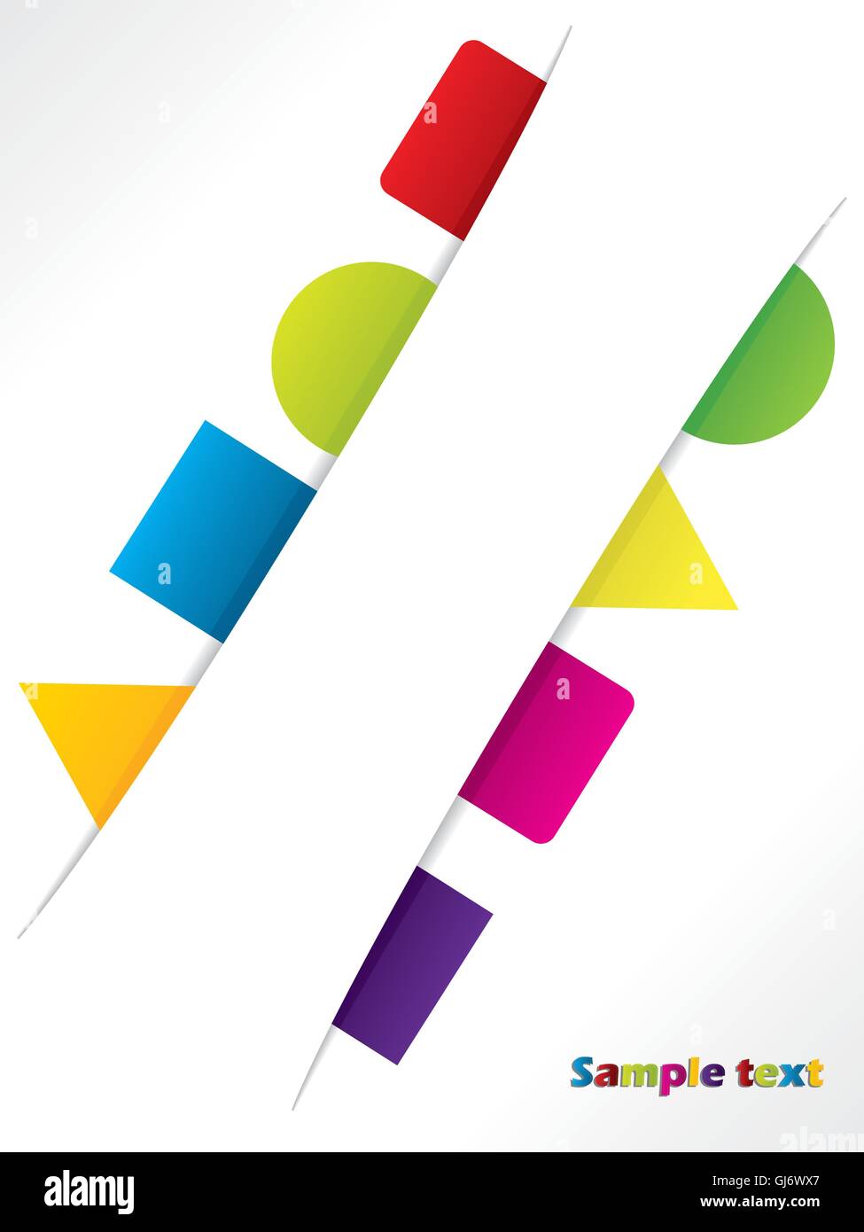 Abstract stylized digital art Stock Vector Images - Alamy