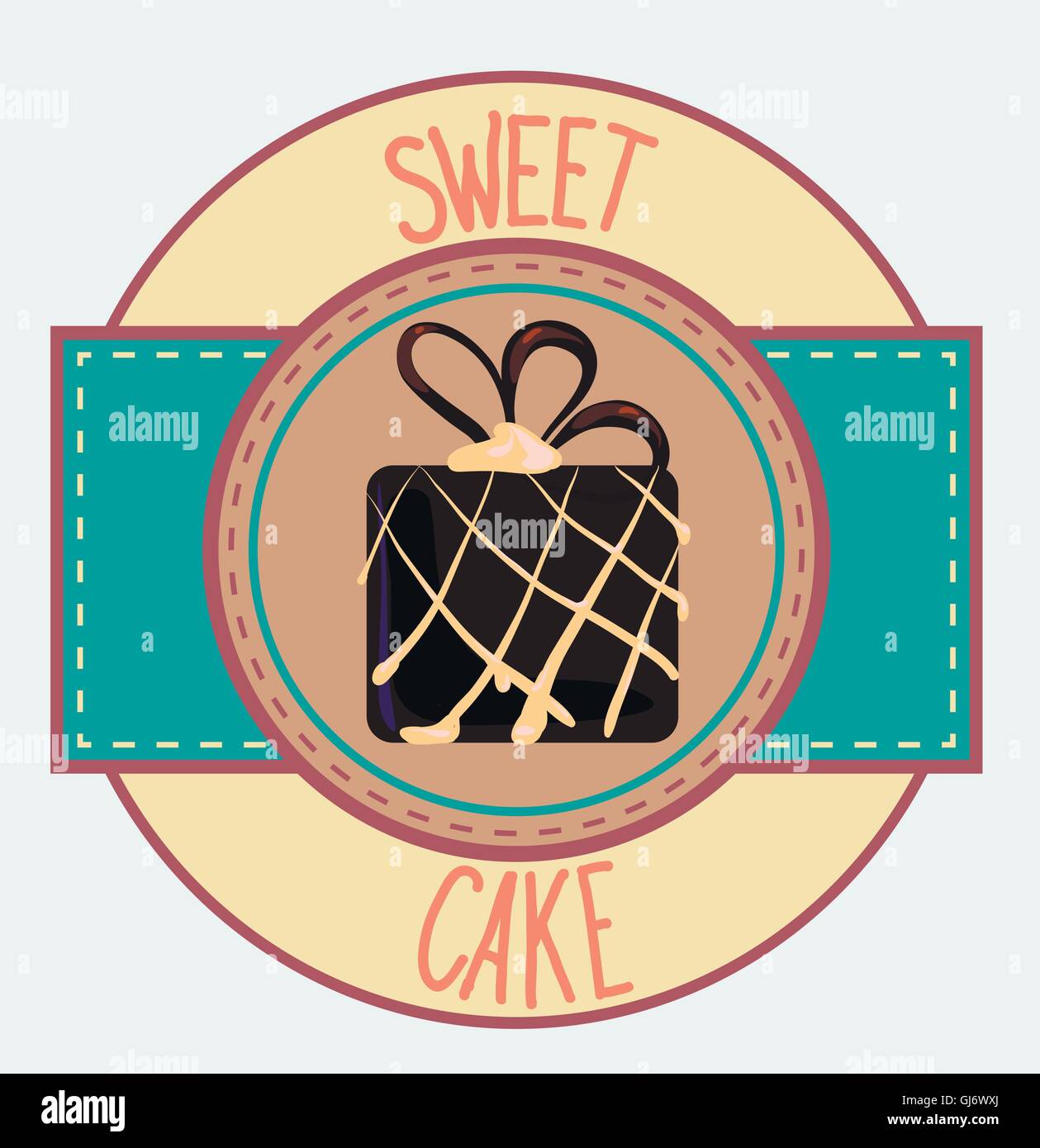 Vintage cupcake poster design Stock Vector Image & Art - Alamy