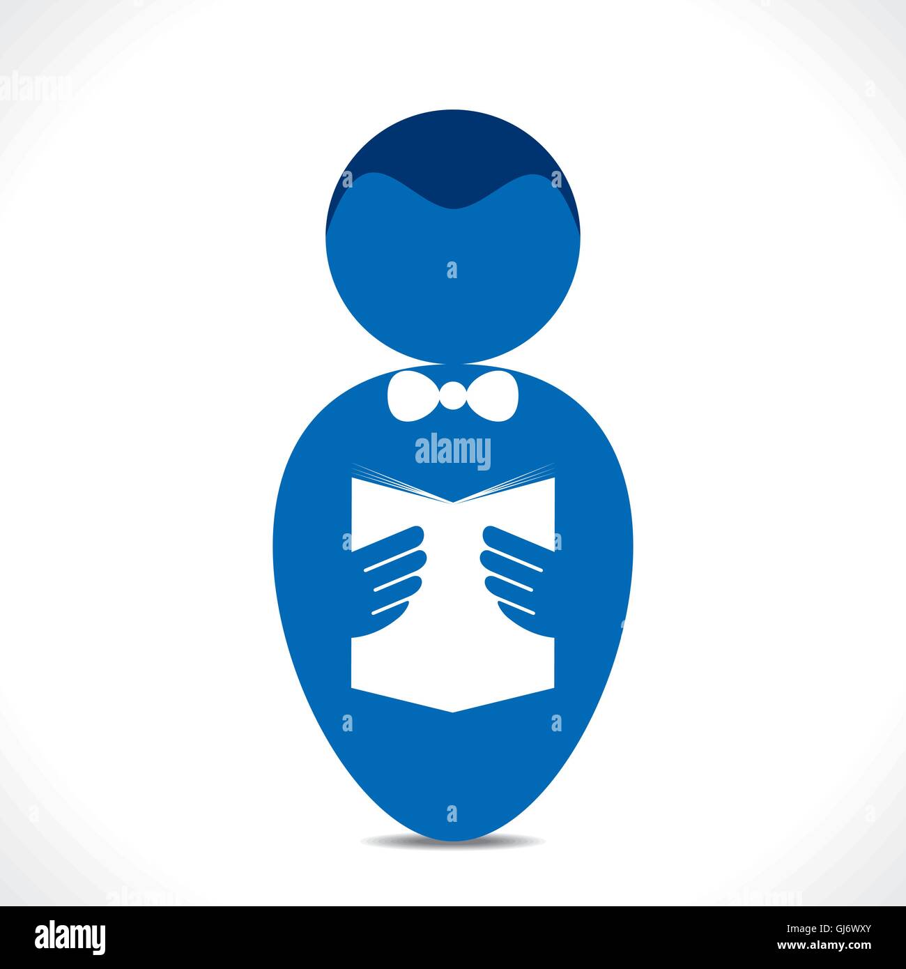 men ready book icon vector Stock Vector Image & Art - Alamy