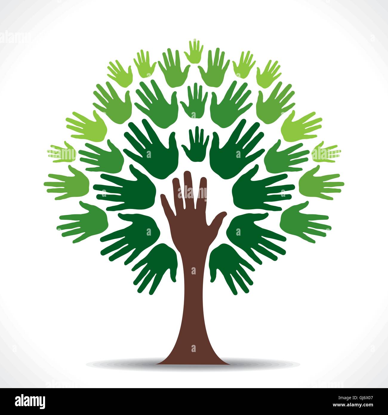 Family tree hand illustration Stock Vector Images - Alamy