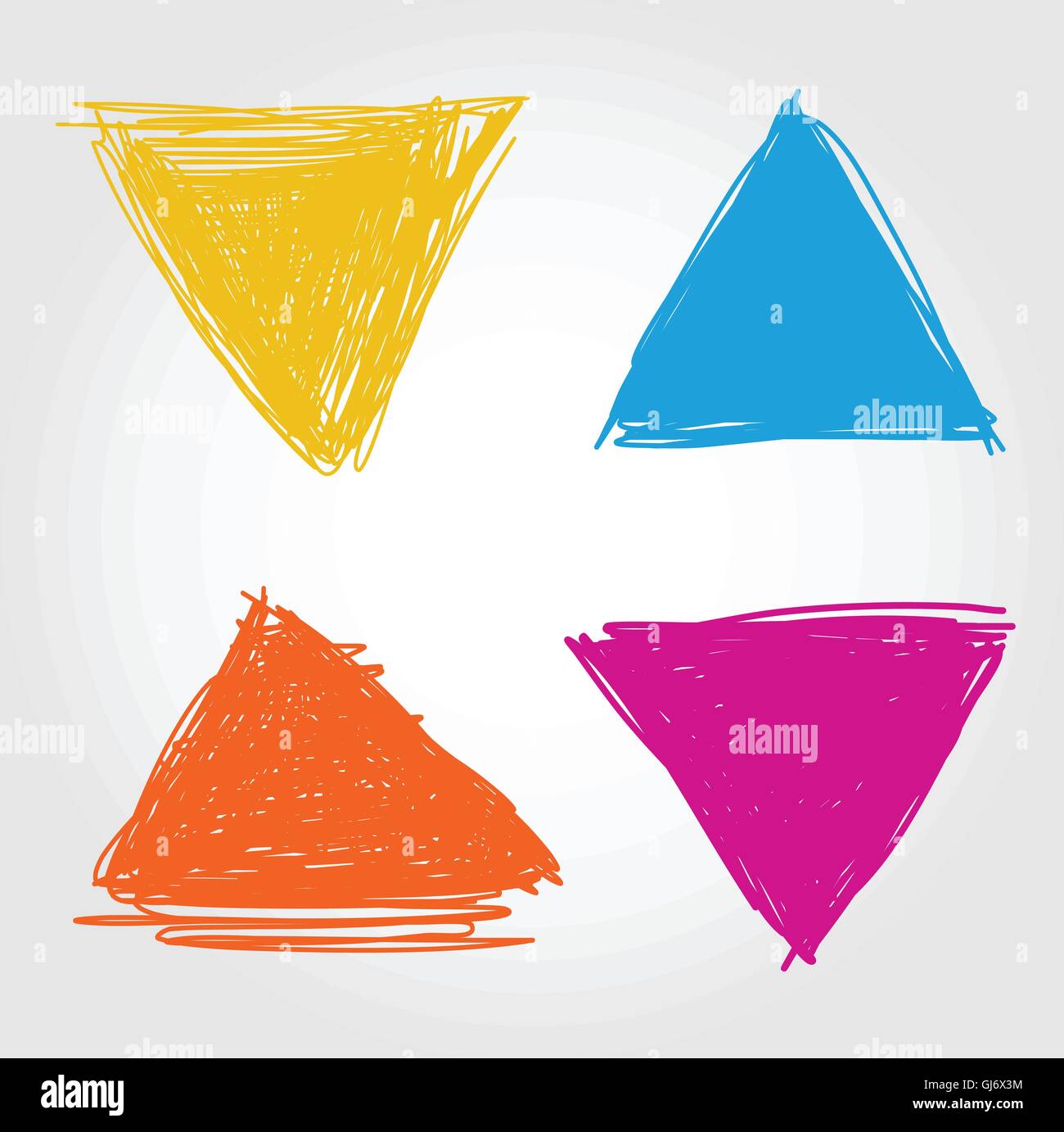 Design triangle logo vector template set Stock Vector Image & Art - Alamy
