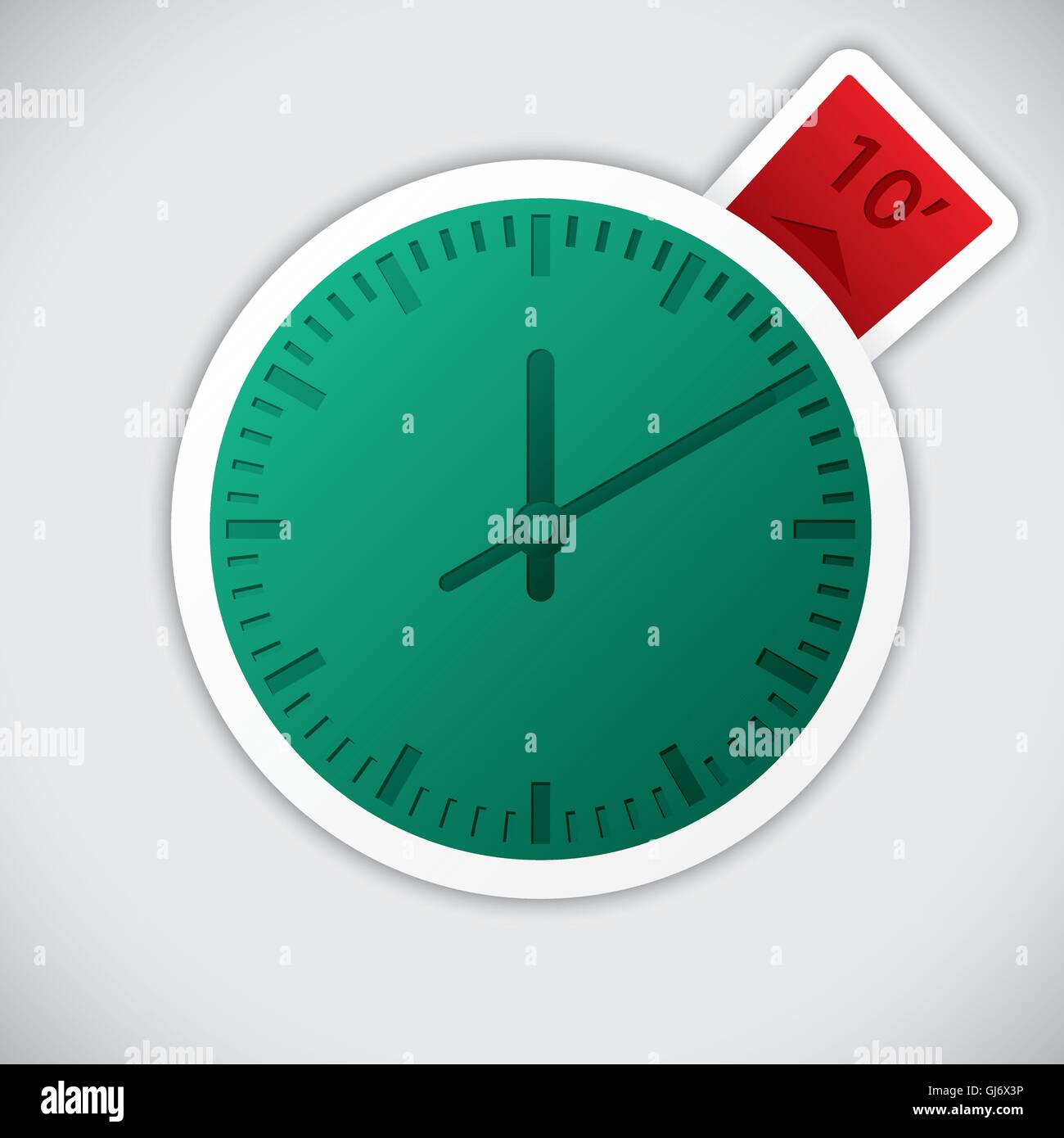 Clock sticker hi-res stock photography and images - Alamy