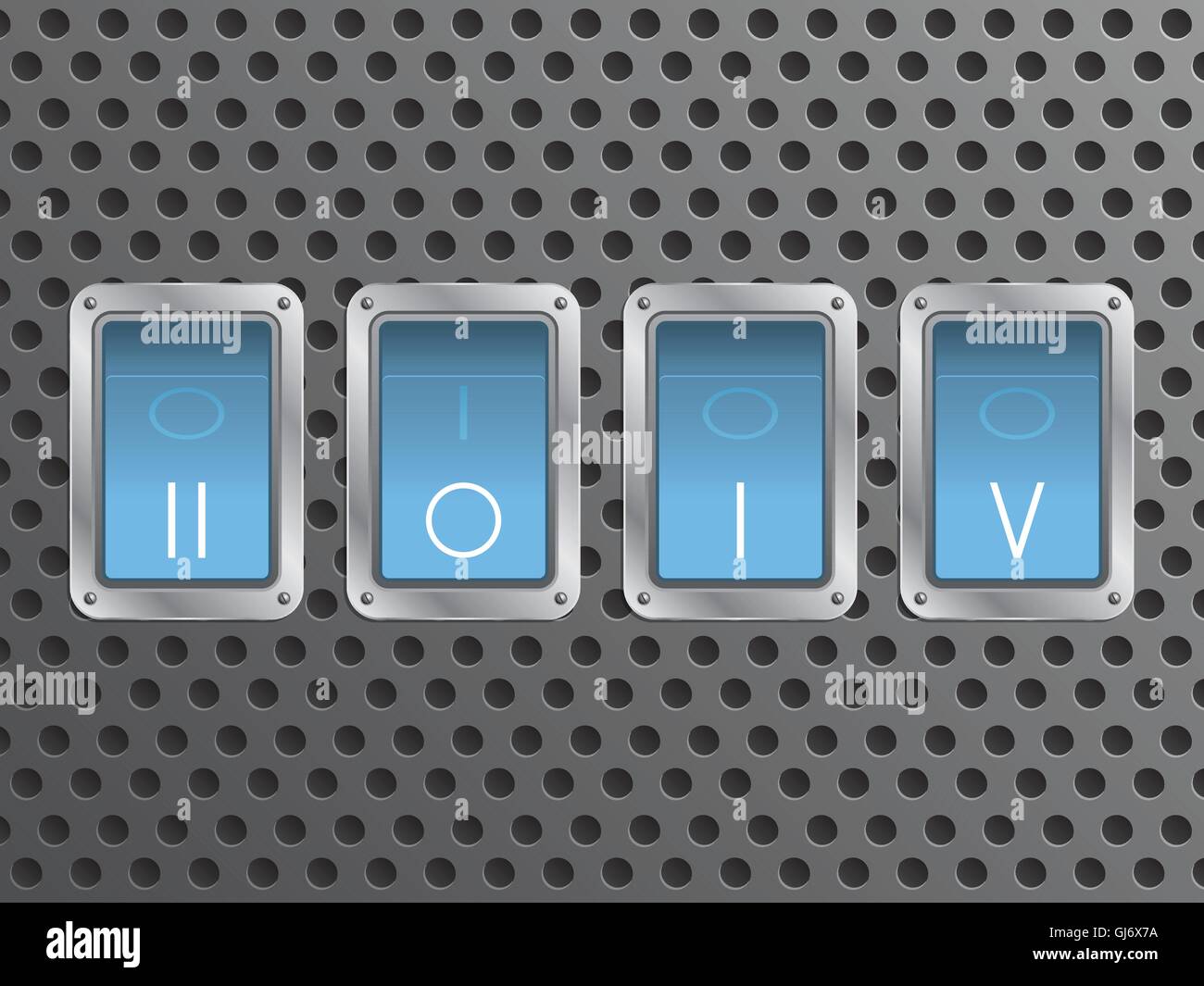 Abstract 2015 background with buttons Stock Vector Image & Art - Alamy