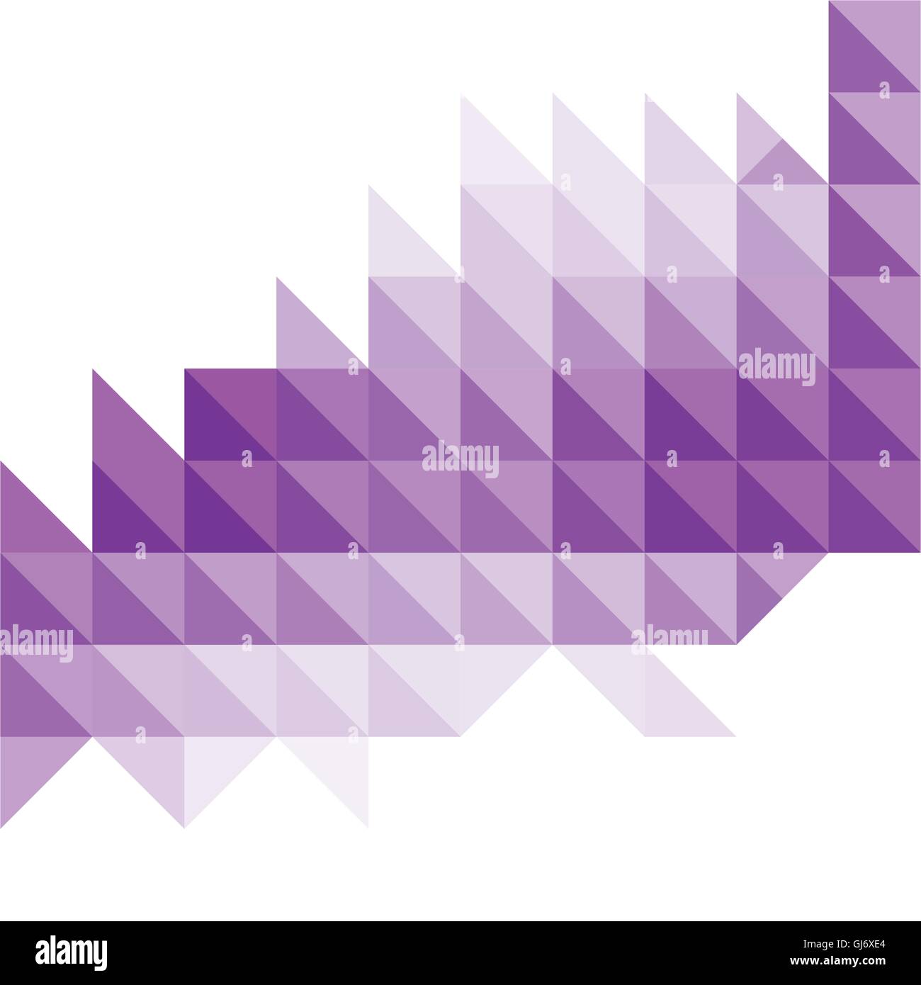 creative triangular pattern banner design background vector Stock ...