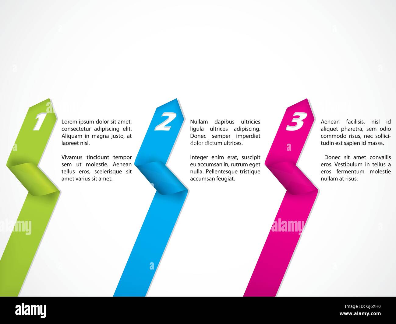 Stationary ribbon design set Stock Vector Image & Art - Alamy