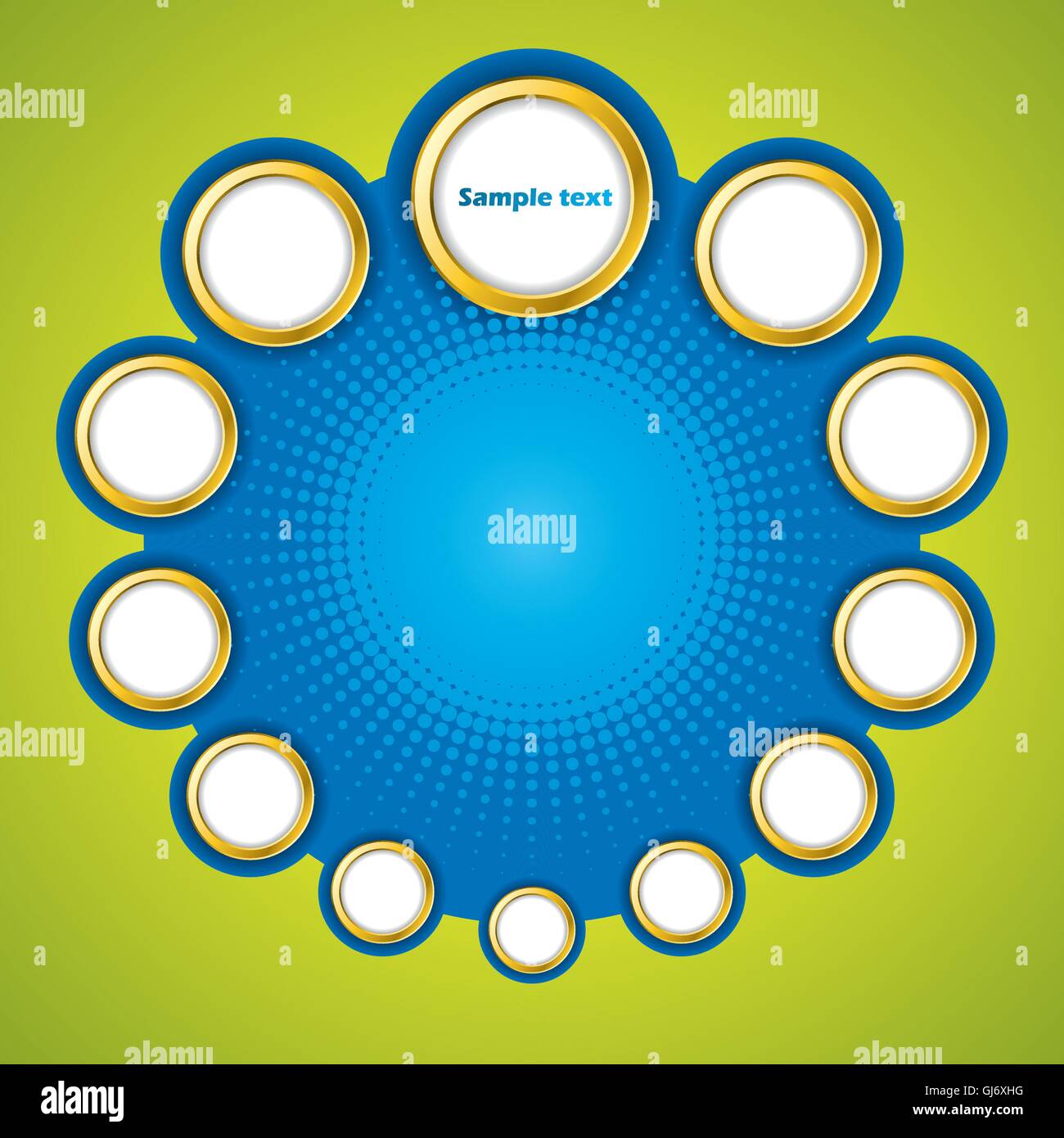 Customizable gold design Stock Vector Images - Alamy