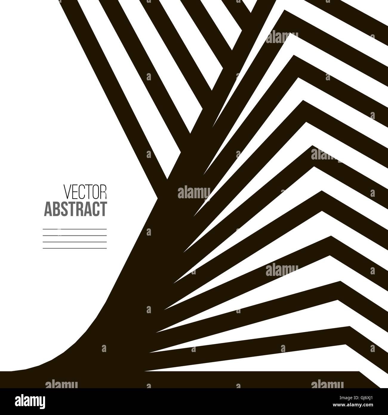 Geometric Vector Black and White Background Stock Vector Image & Art ...