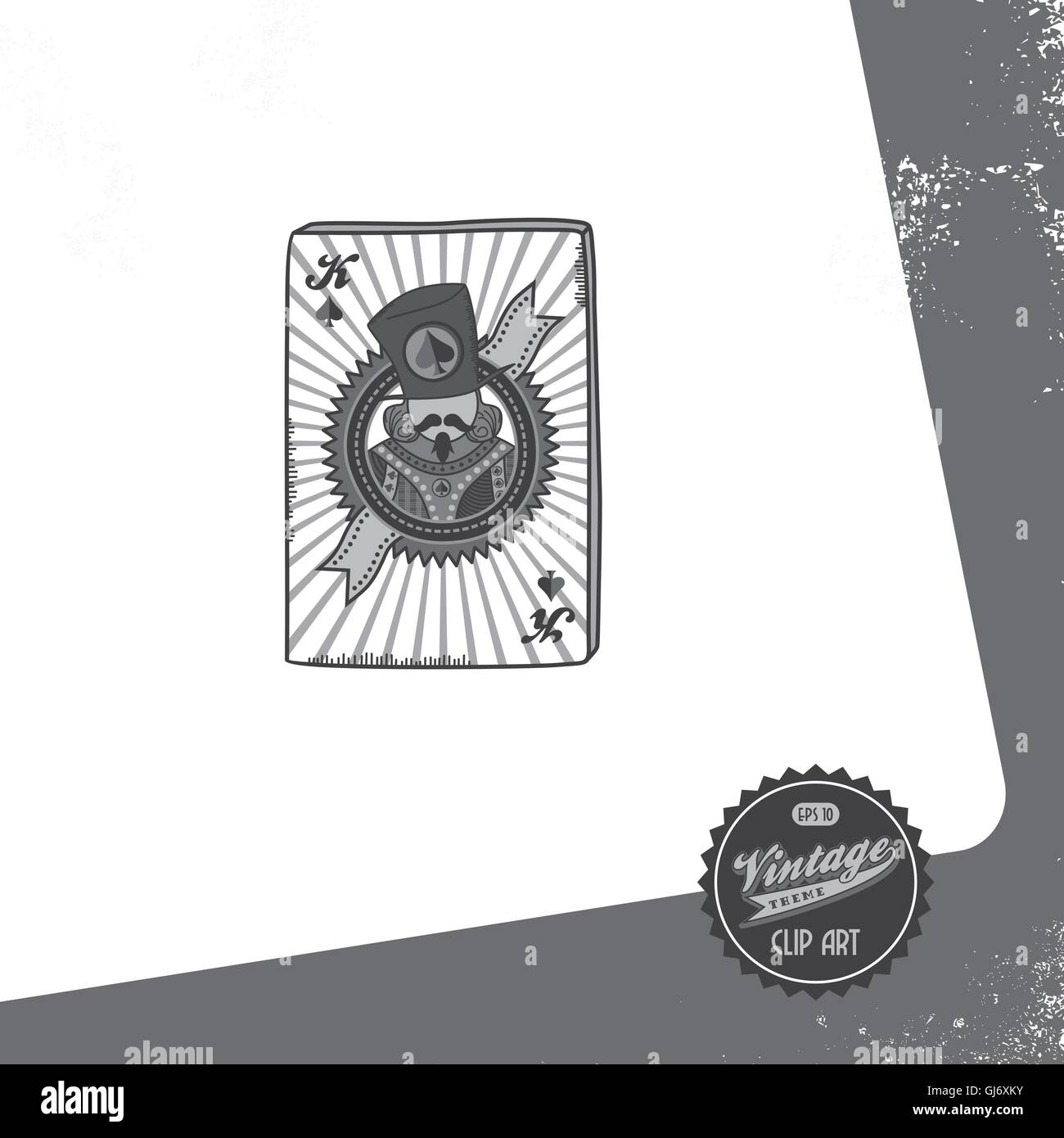 Poker card theme Stock Vector Images - Alamy