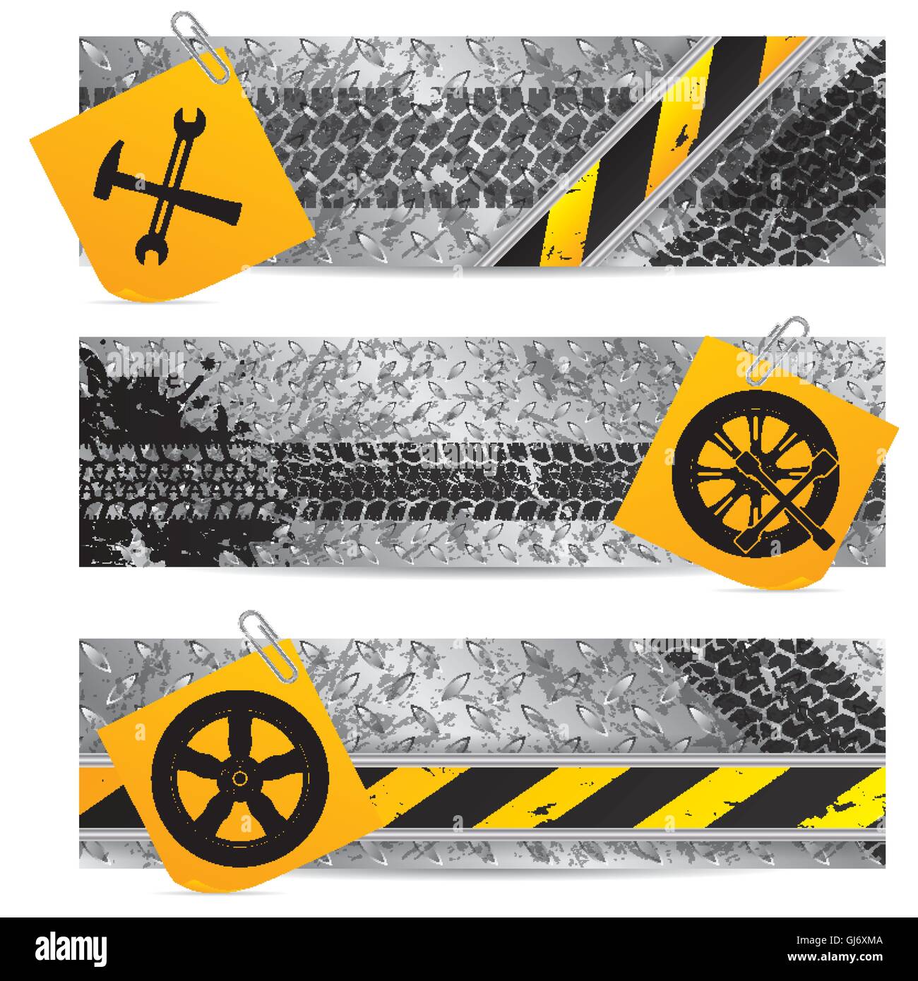 Tread with caution Stock Vector Images - Alamy