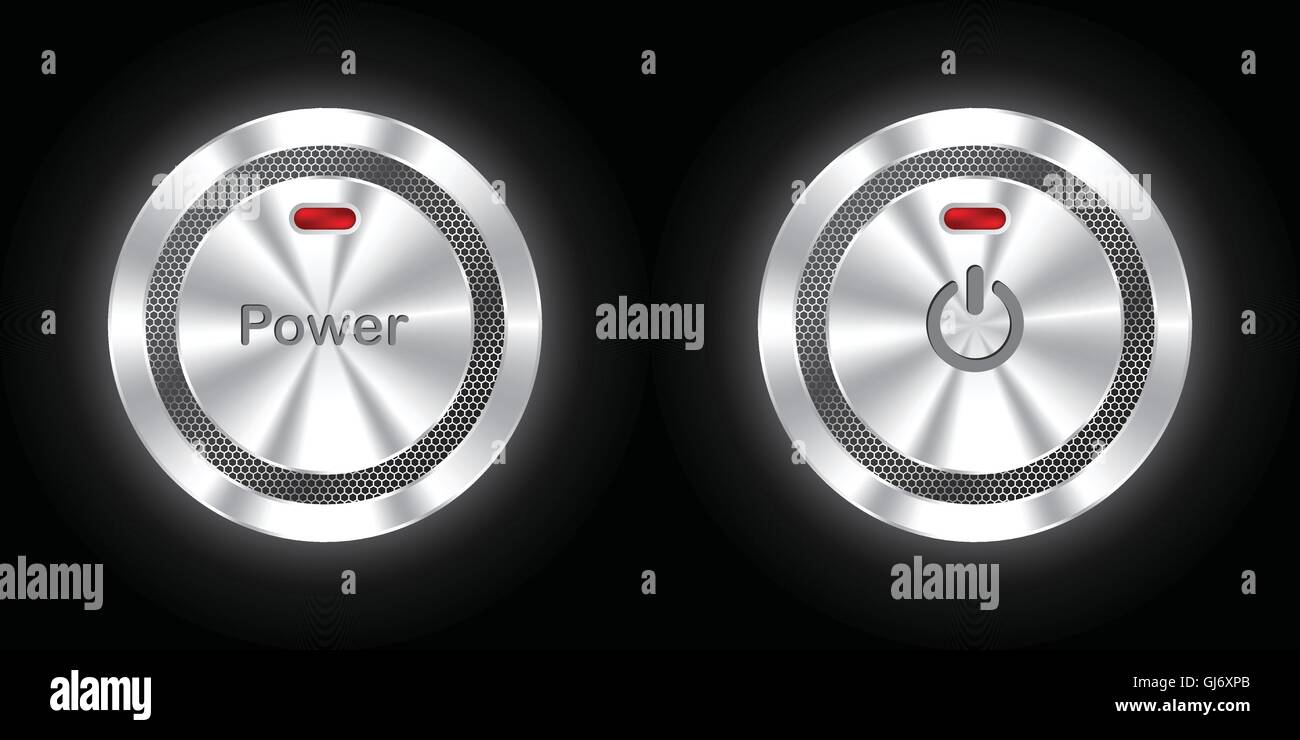 Power dark grey Stock Vector Images - Alamy