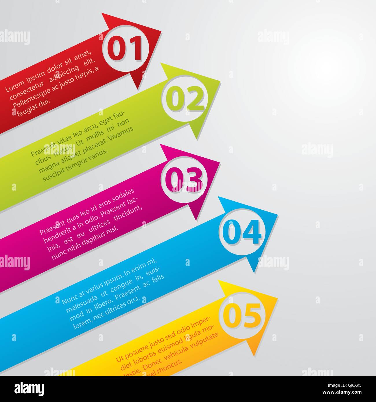 Arrow label set with arrow and text Stock Vector Image & Art - Alamy